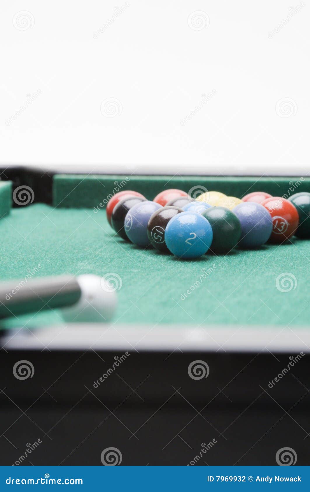 Mini billiard table stock photo. Image of balls, beginning - 7969932