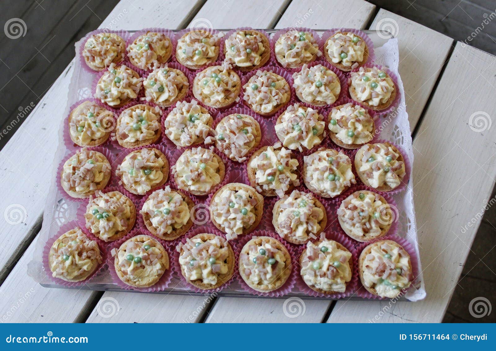 Mini Bites of Colorful Appetizers Stock Photo - Image of gourmet, baked ...