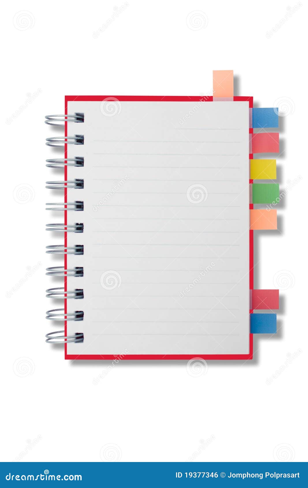 Mini Blank Page Long Shape Notebook Stock Photo - Image of paper, book ...