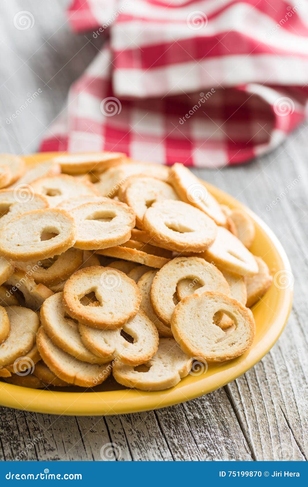 Mini bread chips stock photo. Image of homemade, bake - 75199870