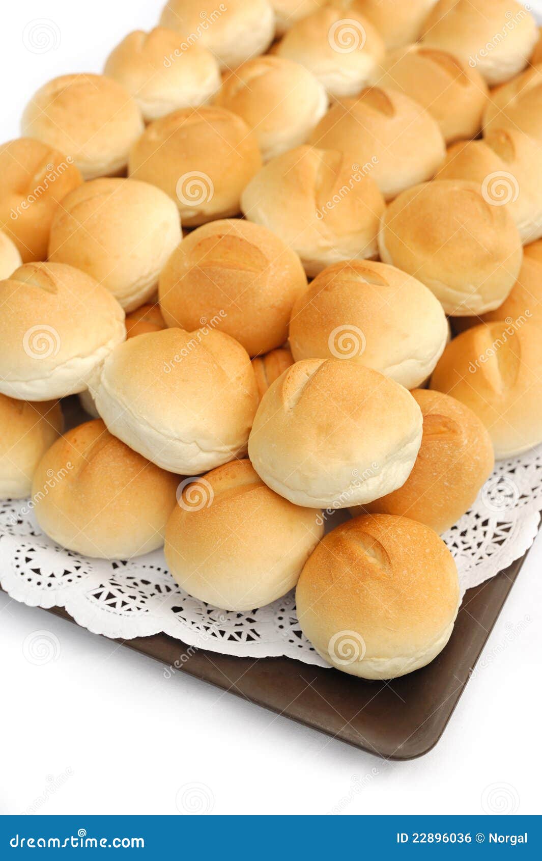 Mini buns stock photo. Image of brown, baker, tray, dinner - 22896036
