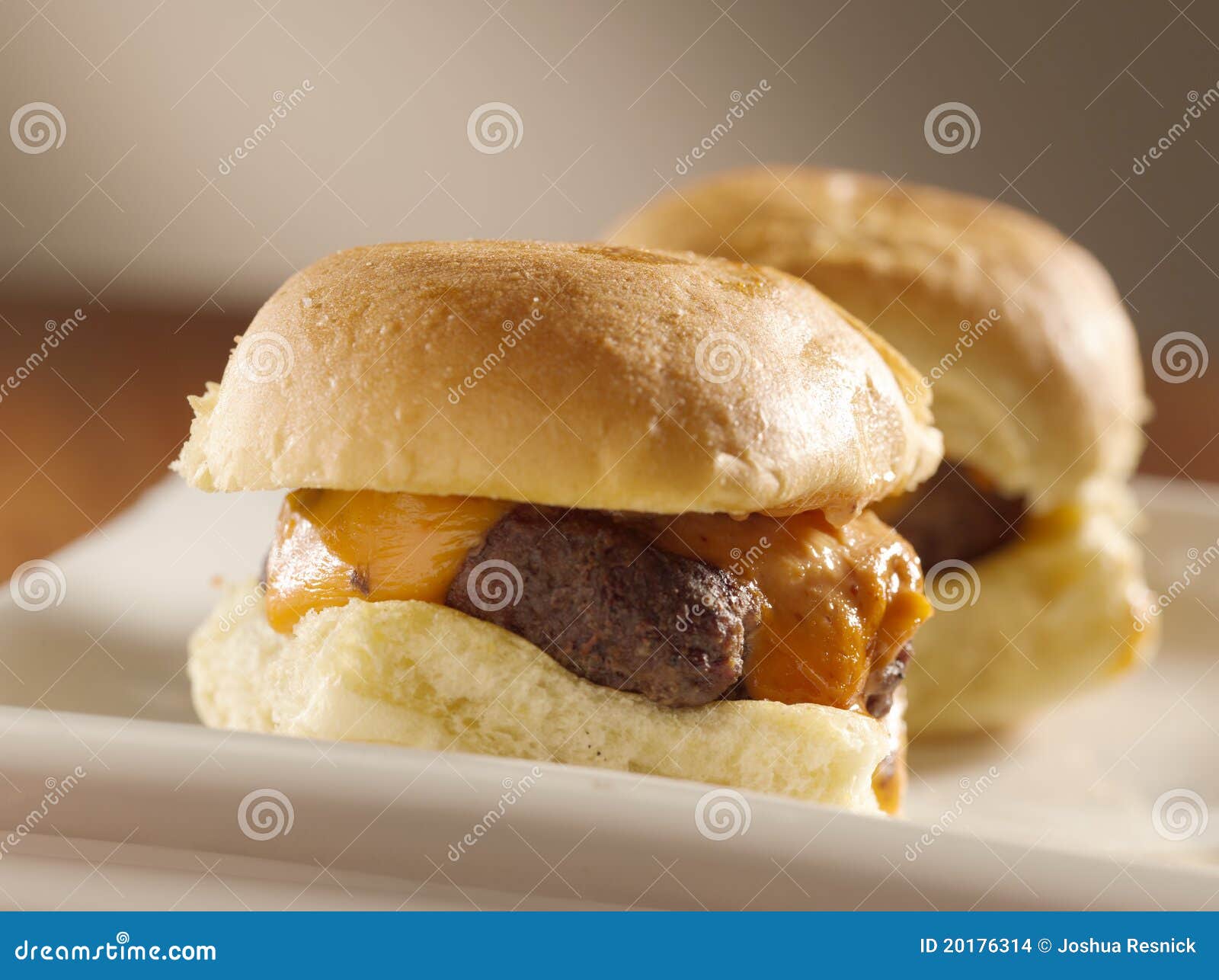Mini burger sliders stock photo. Image of dark, cheeseburger - 20176314