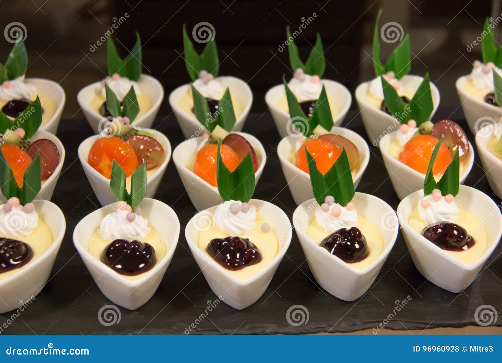 Mini Cake on the Table for the Buffet Stock Photo - Image of mini ...