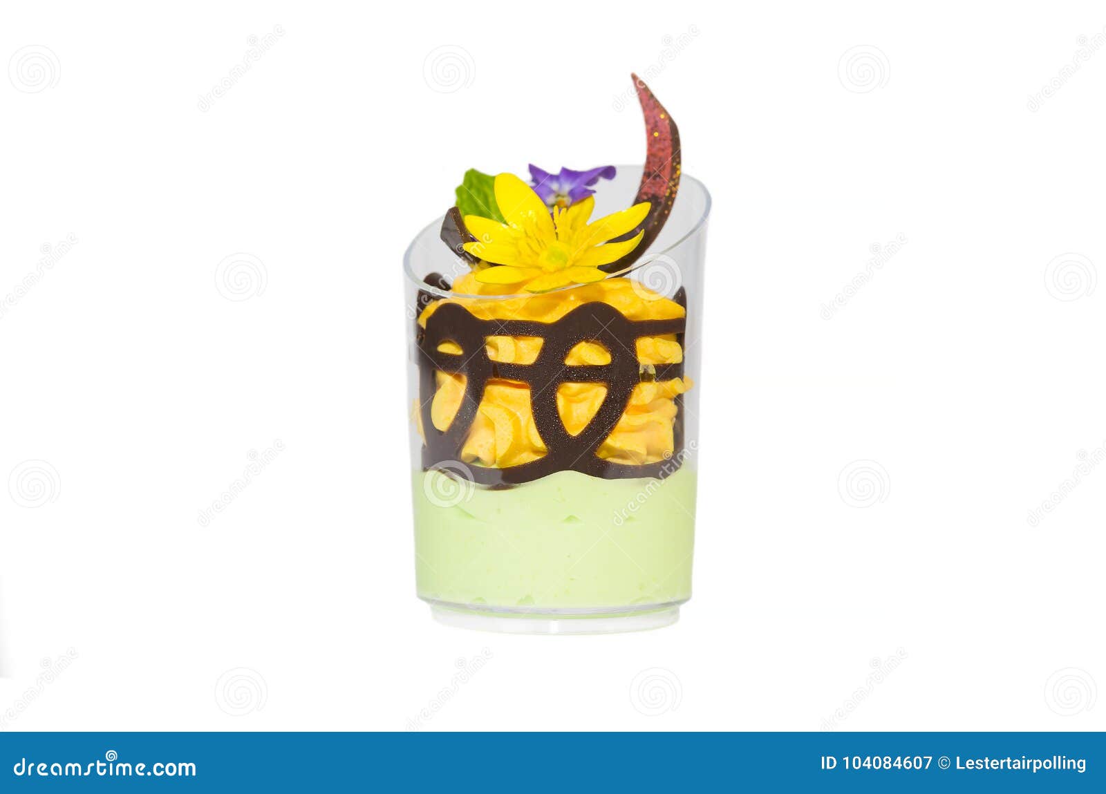 Mini Canap with Elements of Molecular Kitchen Stock Image - Image of ...