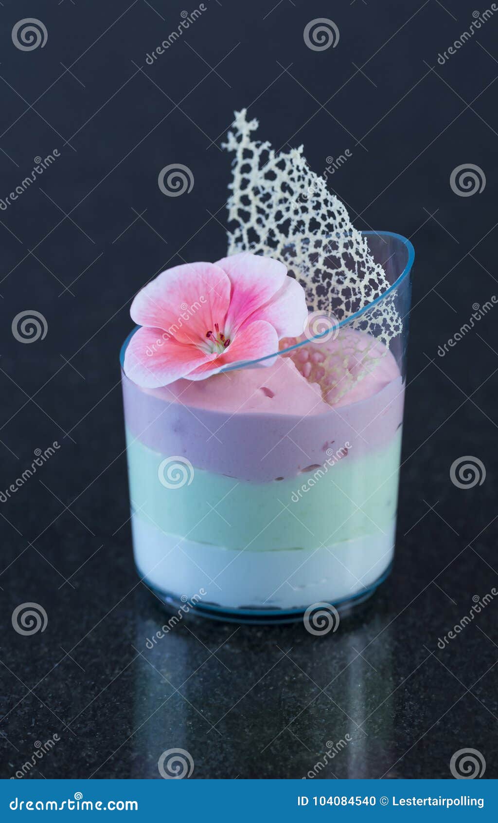 Mini Canap with Elements of Molecular Kitchen Stock Photo - Image of ...