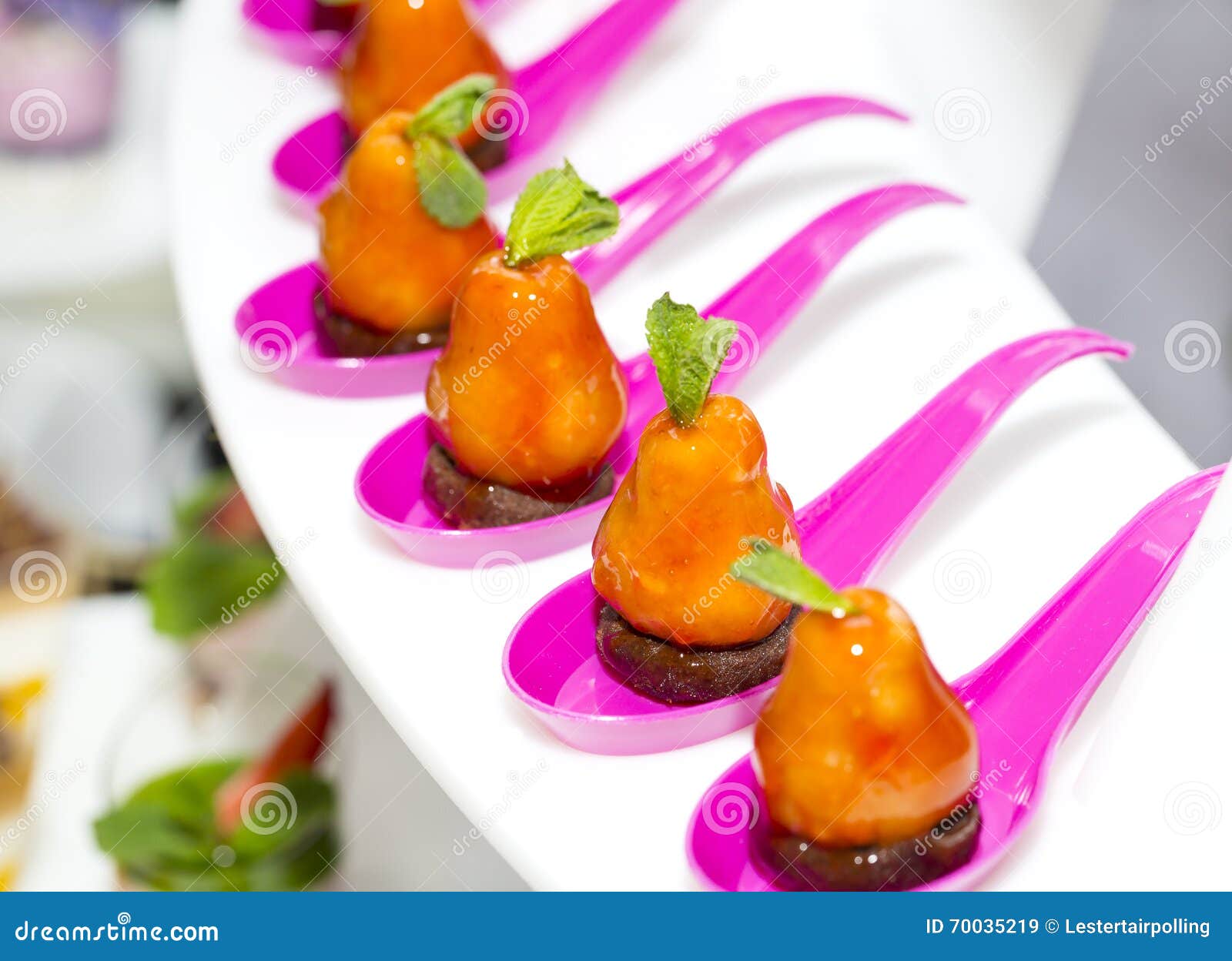 Mini canape stock image. Image of food, grape, meal, cold - 70035219