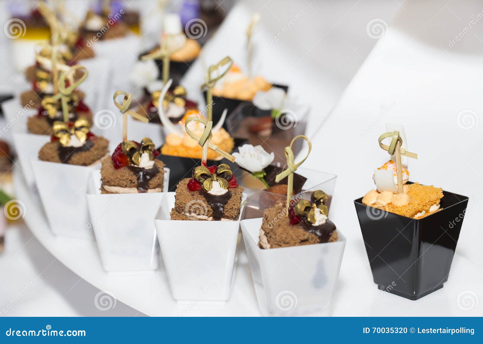 Mini canape stock photo. Image of banquet, girdle, restaurant - 70035320