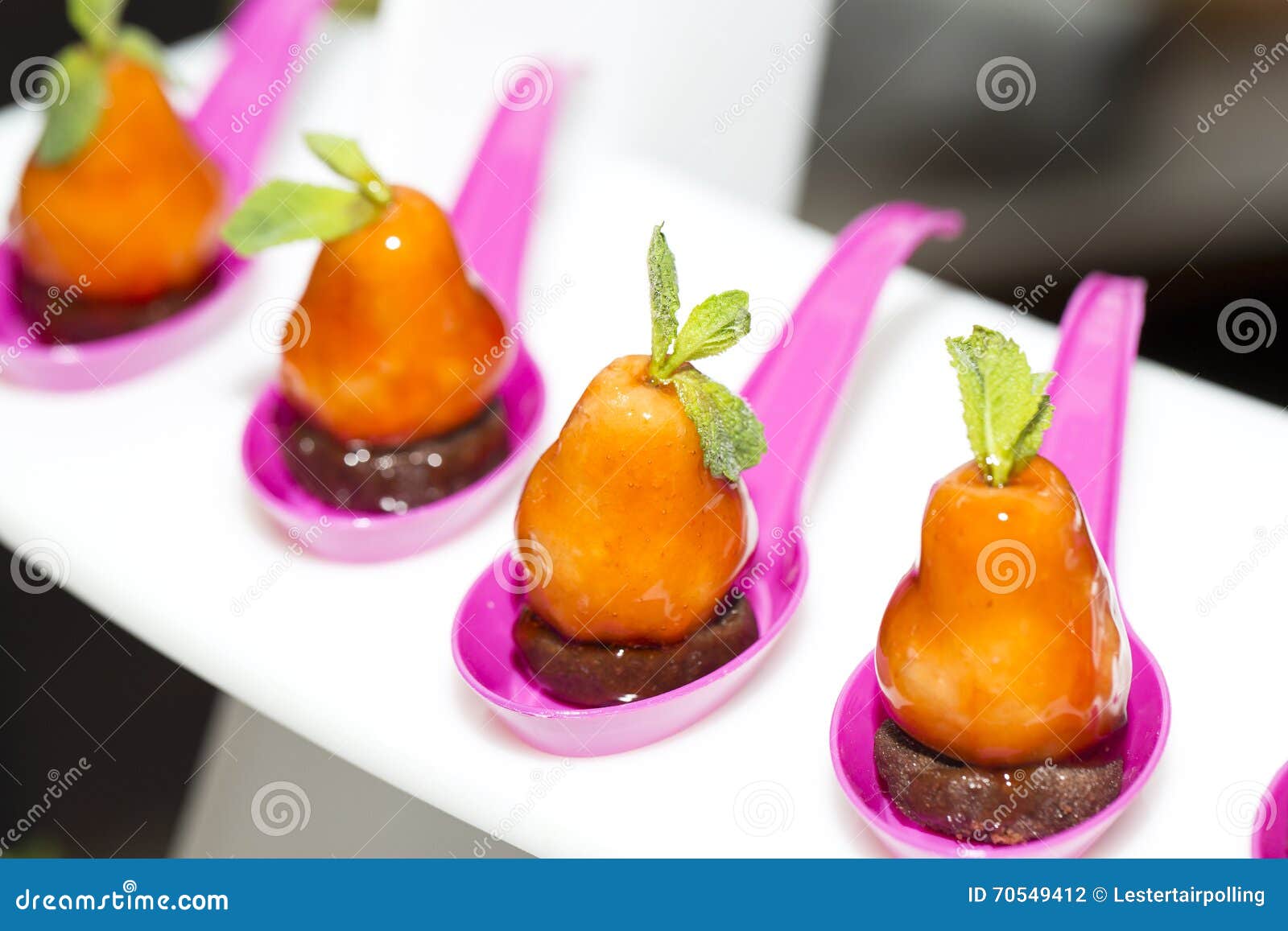 Mini canape stock photo. Image of light, meat, flowers - 70549412