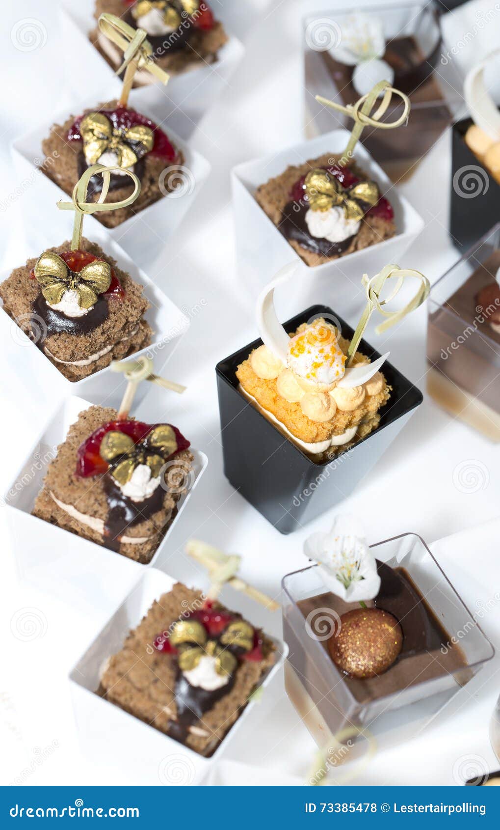 Mini canape stock photo. Image of food, catering, bread - 73385478