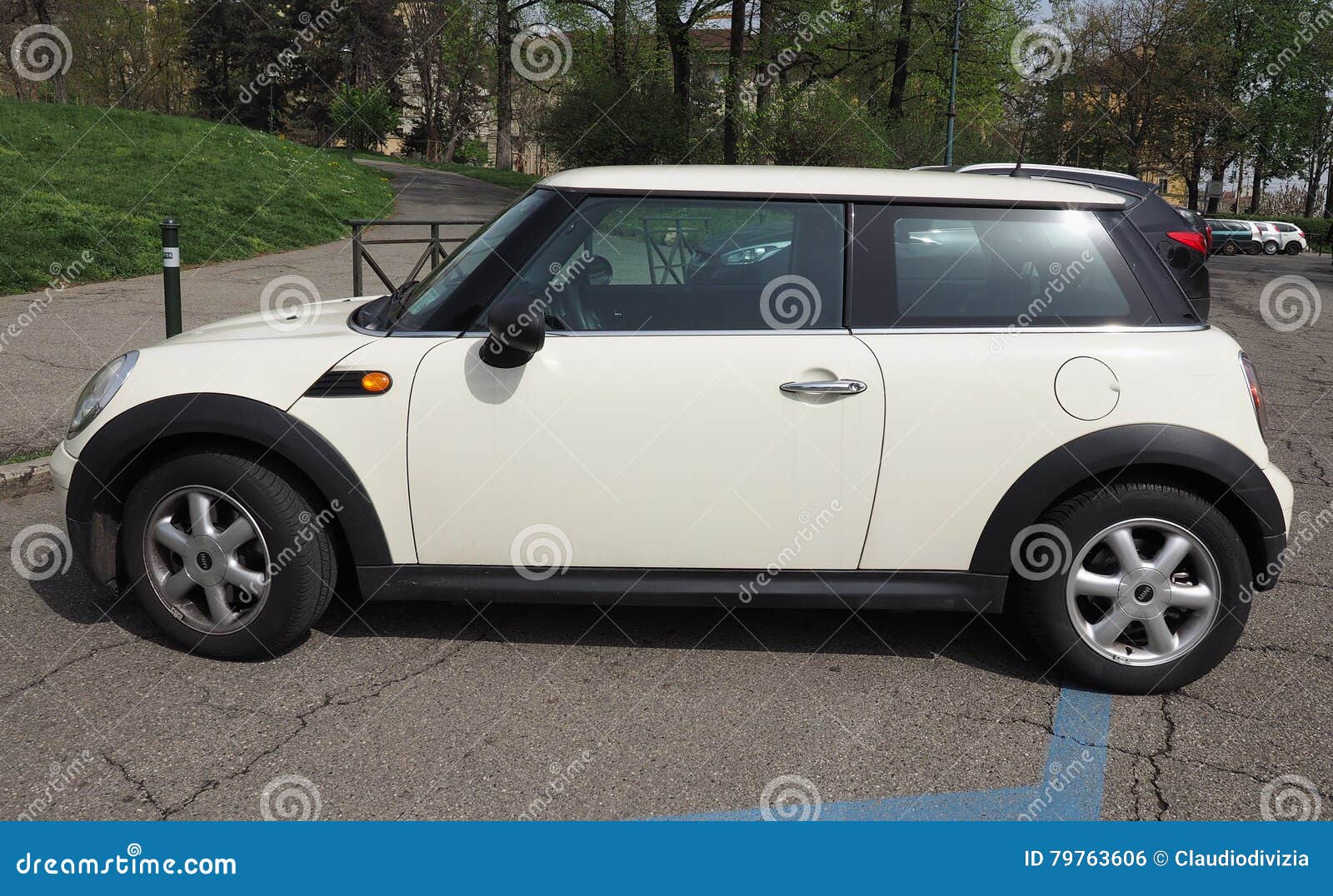 Mini car in Turin editorial photo. Image of europe, automobile - 79763606