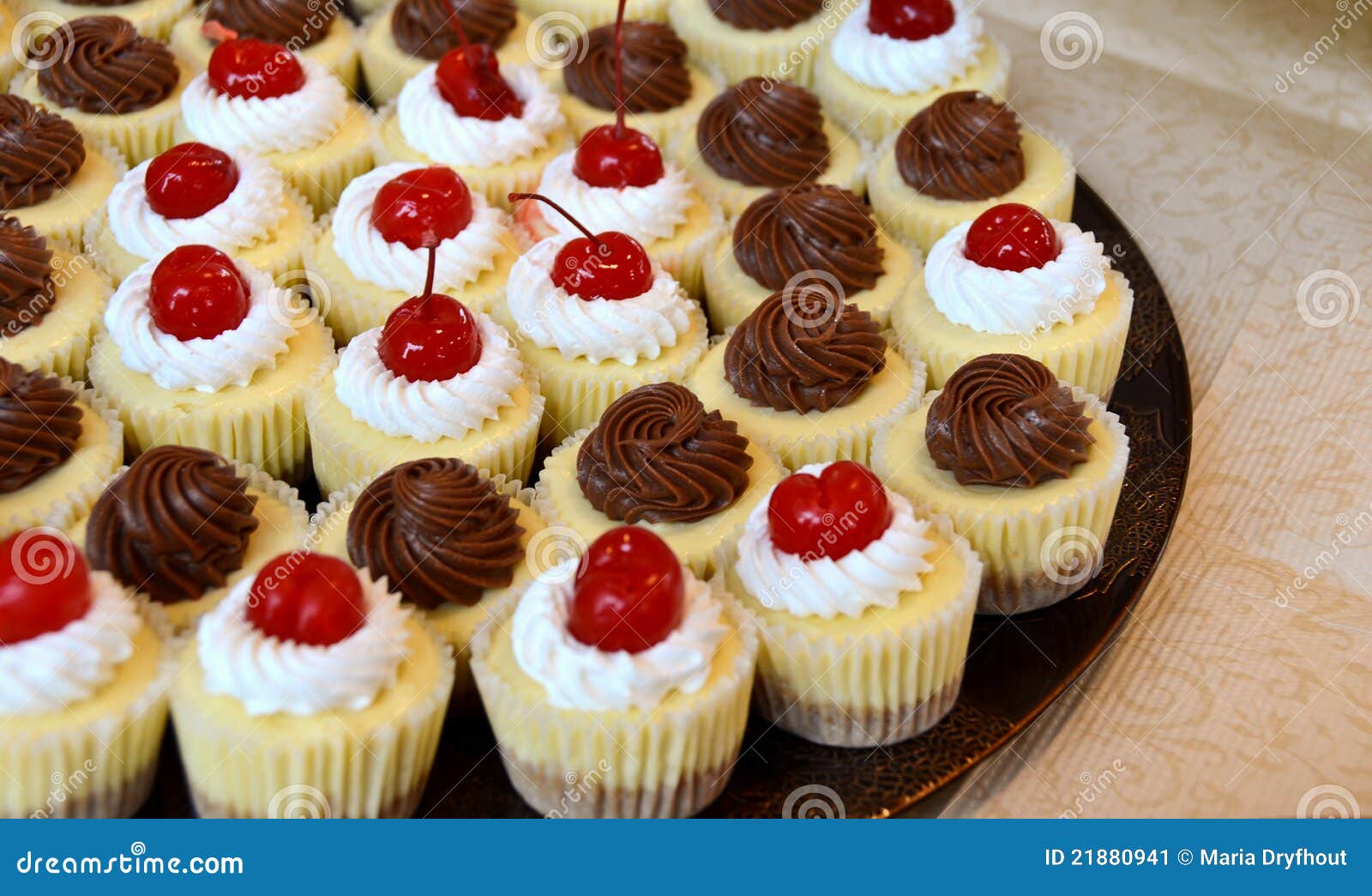 Mini Cheesecakes stock image. Image of food, cheesecake - 21880941