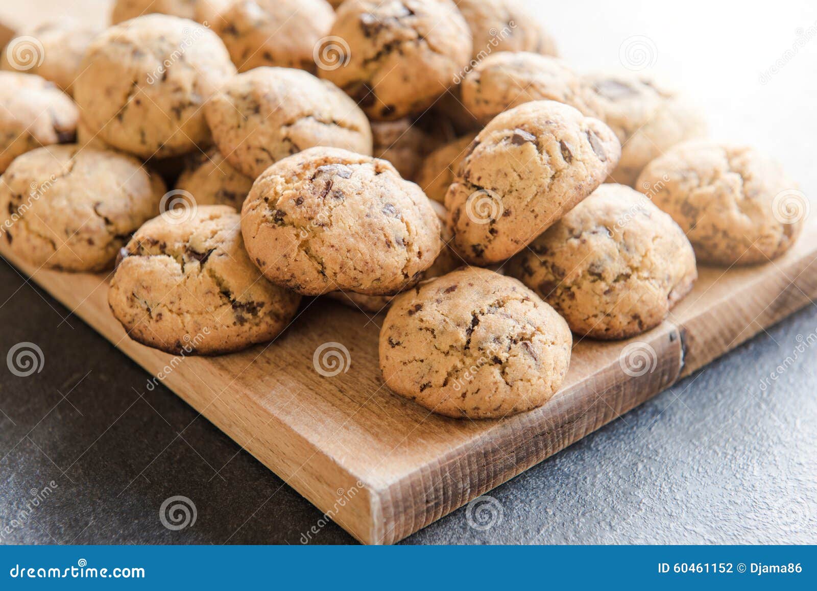 Mini chocolate cookies stock photo. Image of fattening - 60461152