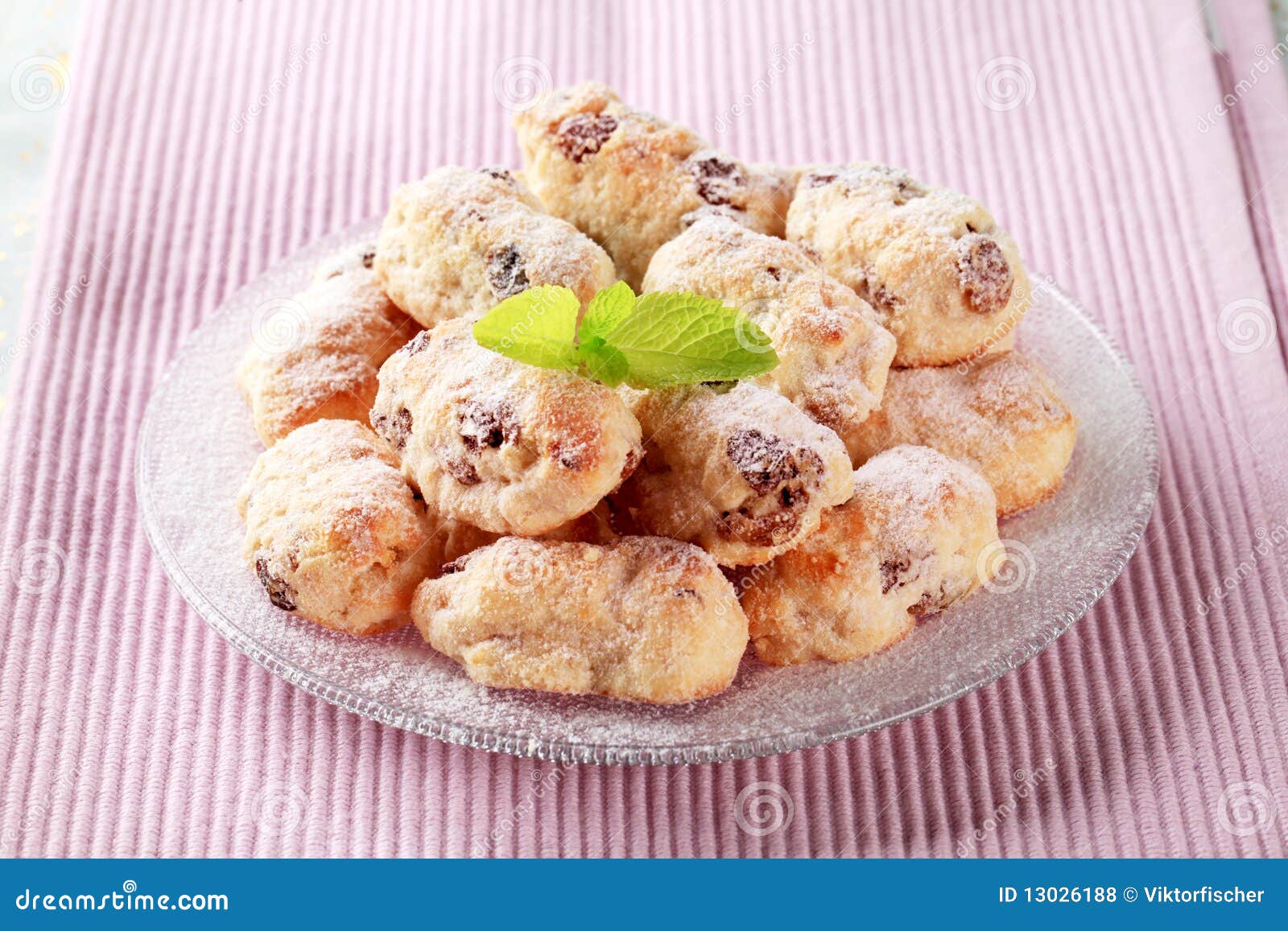 Mini Christmas stollen stock photo. Image of german, pastry - 13026188