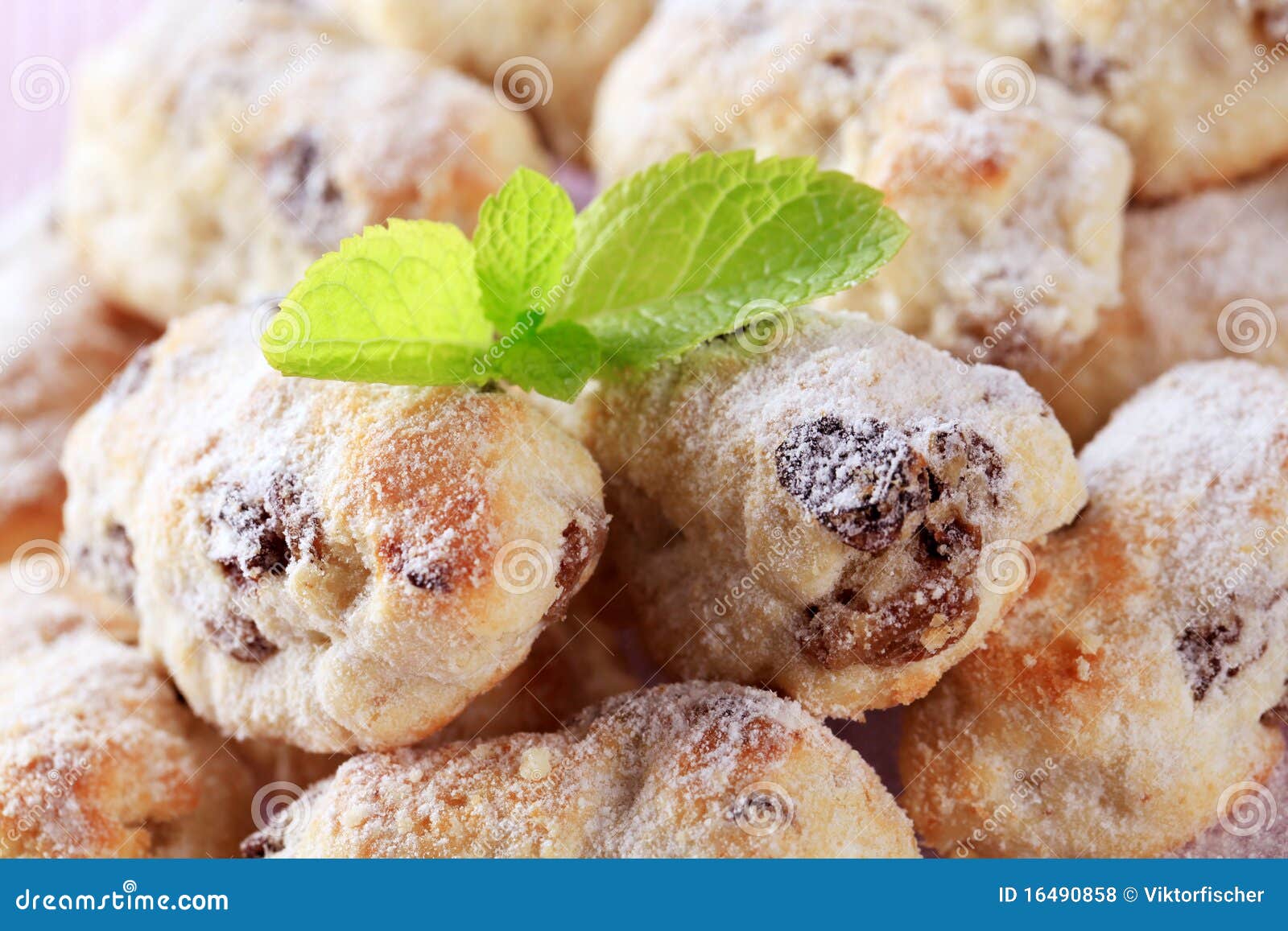 Mini Christmas Stollen Cakes Stock Photo - Image of stollen, pastry ...
