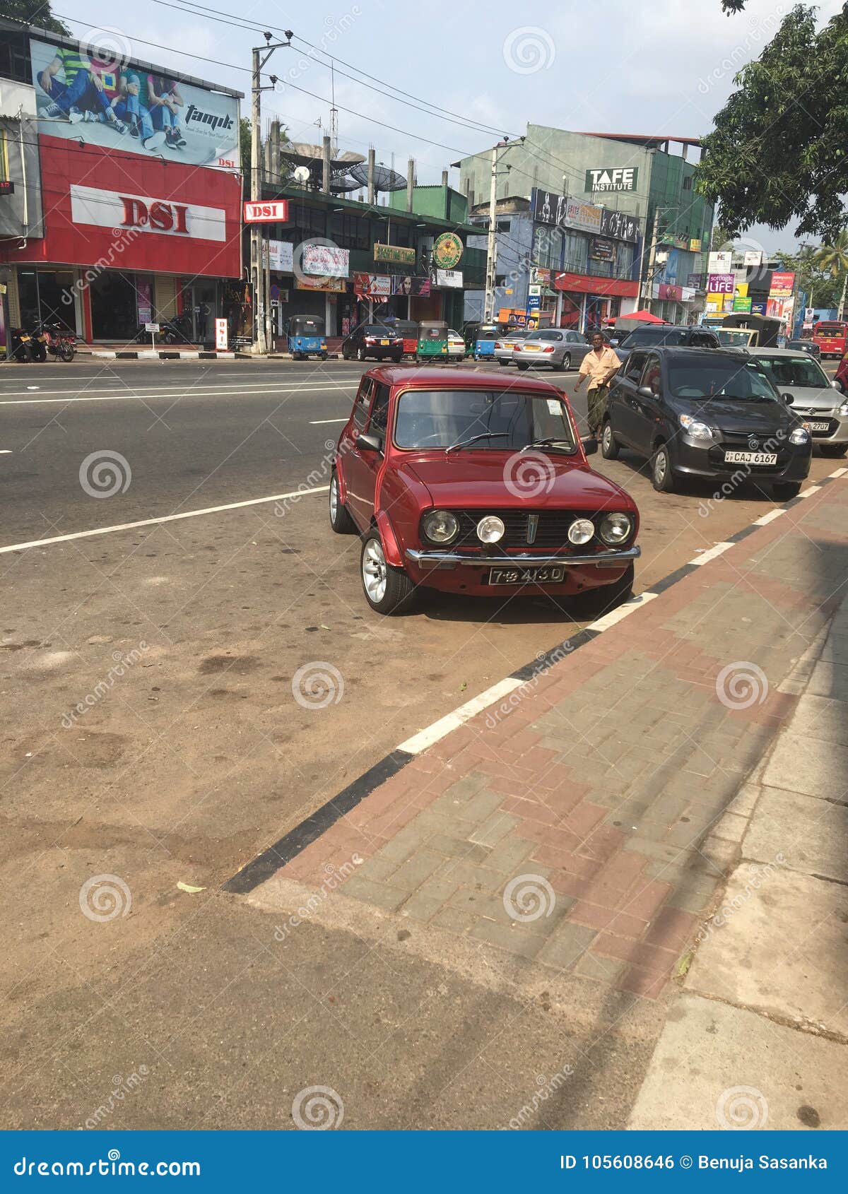Mini Cooper car old school editorial photo. Image of mini - 105608646