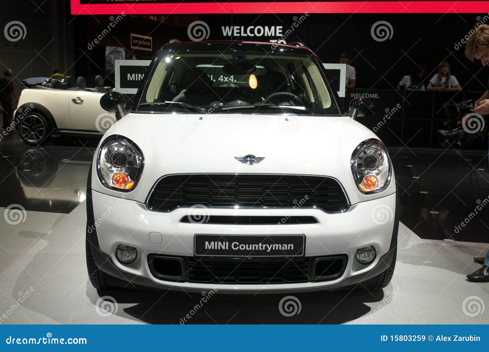 Mini Countryman - Russian Premiere Editorial Stock Image - Image of ...