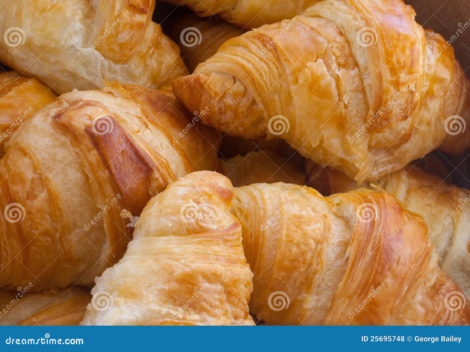 Mini Croissants stock photo. Image of food, mini, roll - 25695748