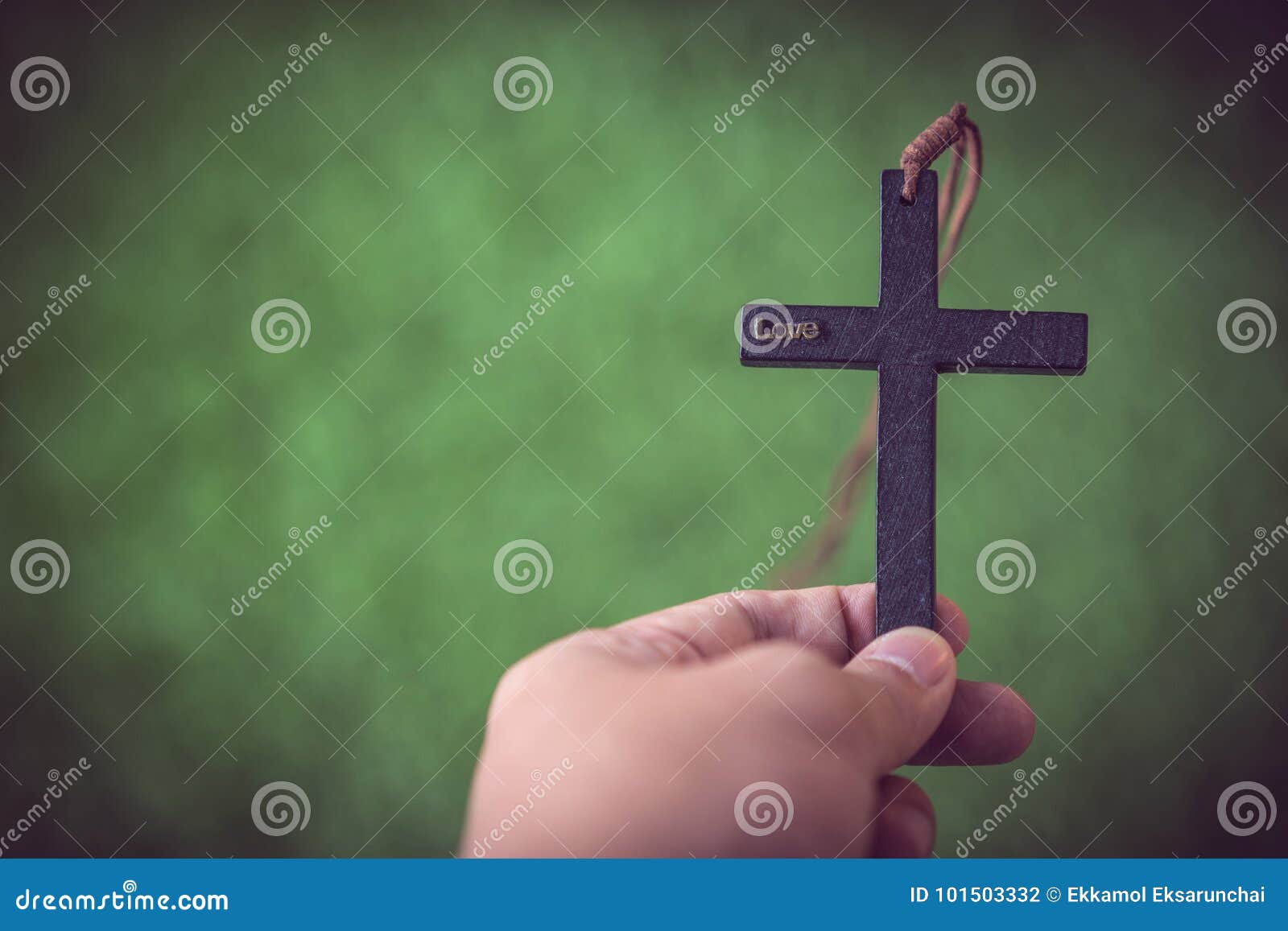 Mini cross stock photo. Image of field, concept, easter - 101503332
