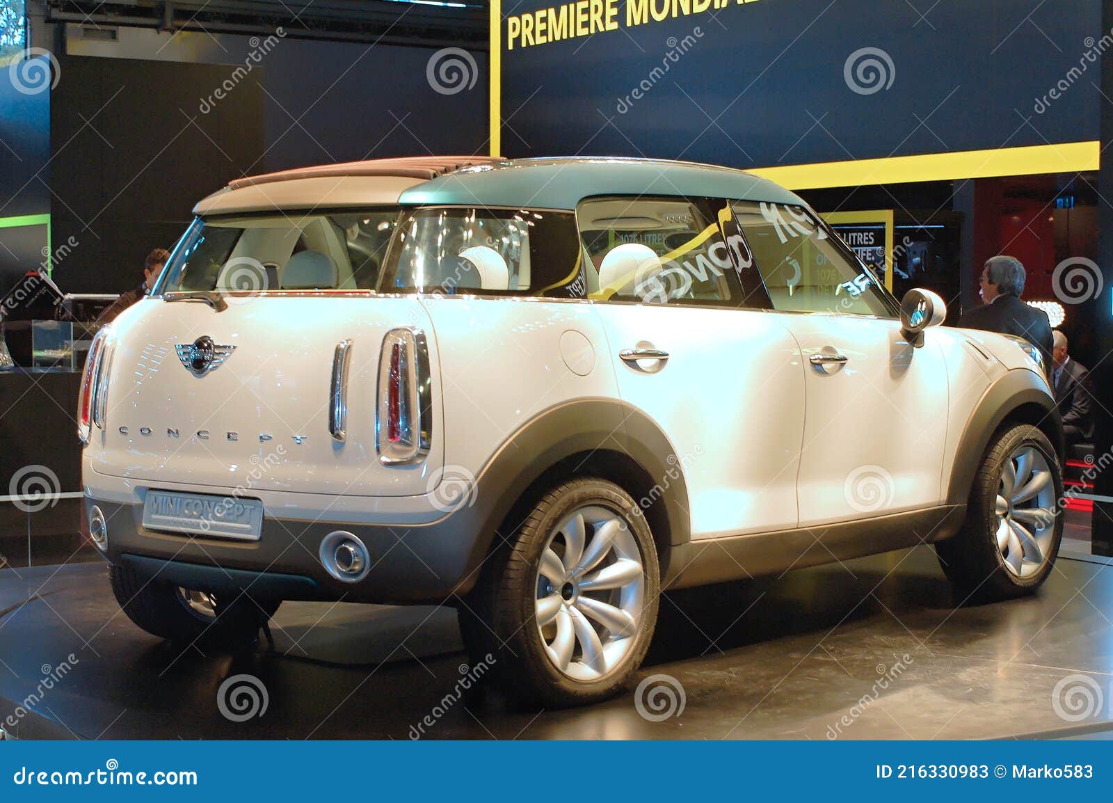 Paris Motorshow 2008 - Mini Crossover Concept Editorial Stock Photo ...