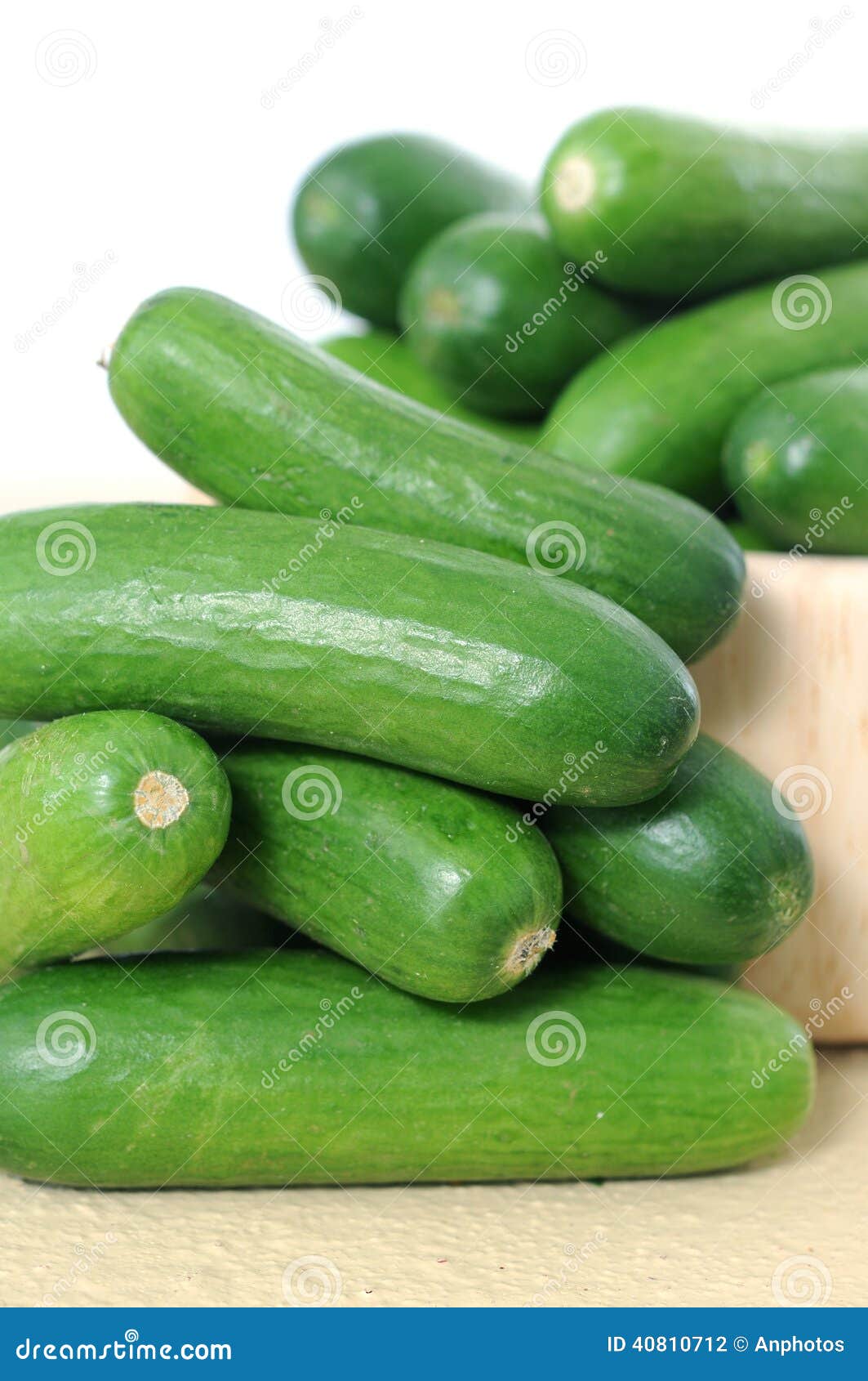 Mini cucumbers stock photo. Image of plant, descriptive - 40810712