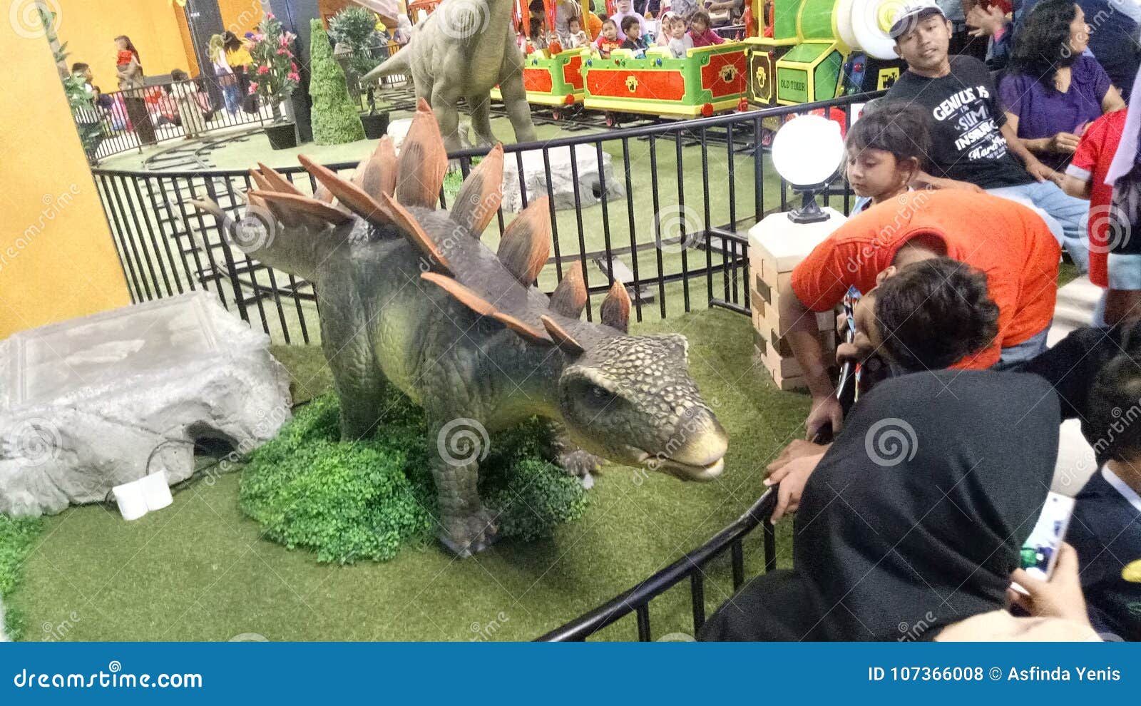 Mini Dinosaur Stegosaur editorial stock photo. Image of dinosaur ...