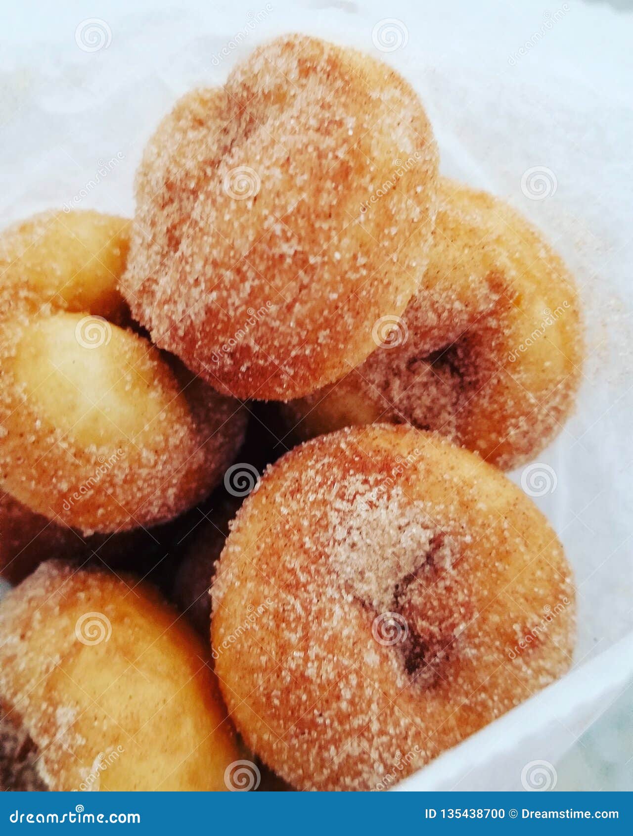 Mini Donuts With Variant Topping Stock Photography | CartoonDealer.com ...