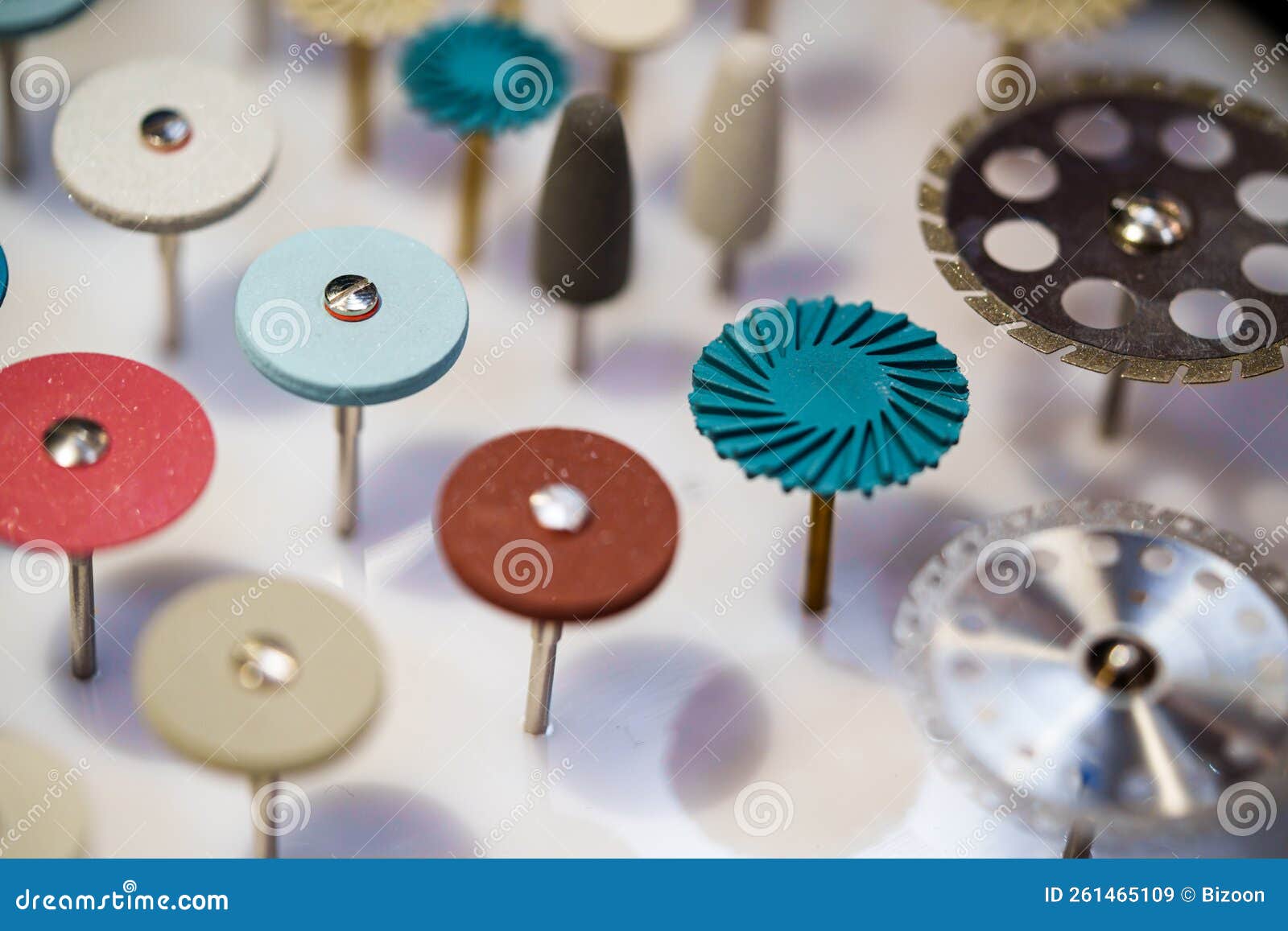 Mini Drill Circular Disk Set for Manual Engraving Stock Image - Image ...