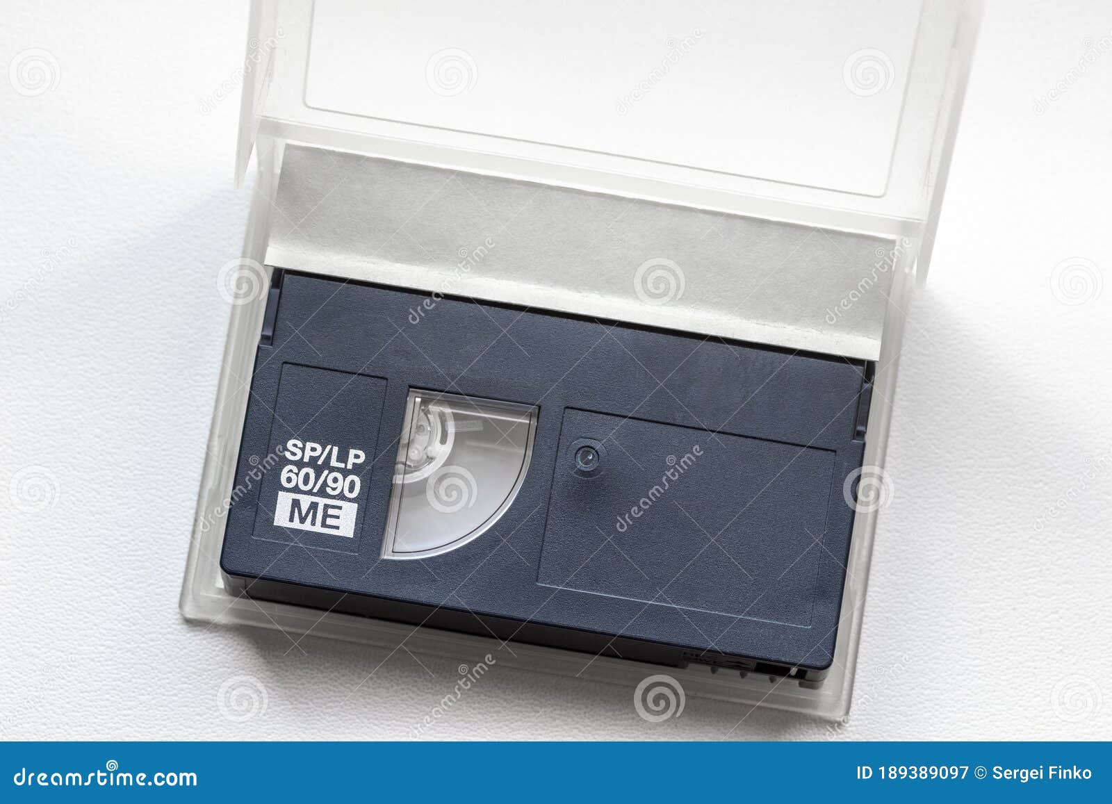 Mini DV cassette stock image. Image of medium, equipment - 189389097