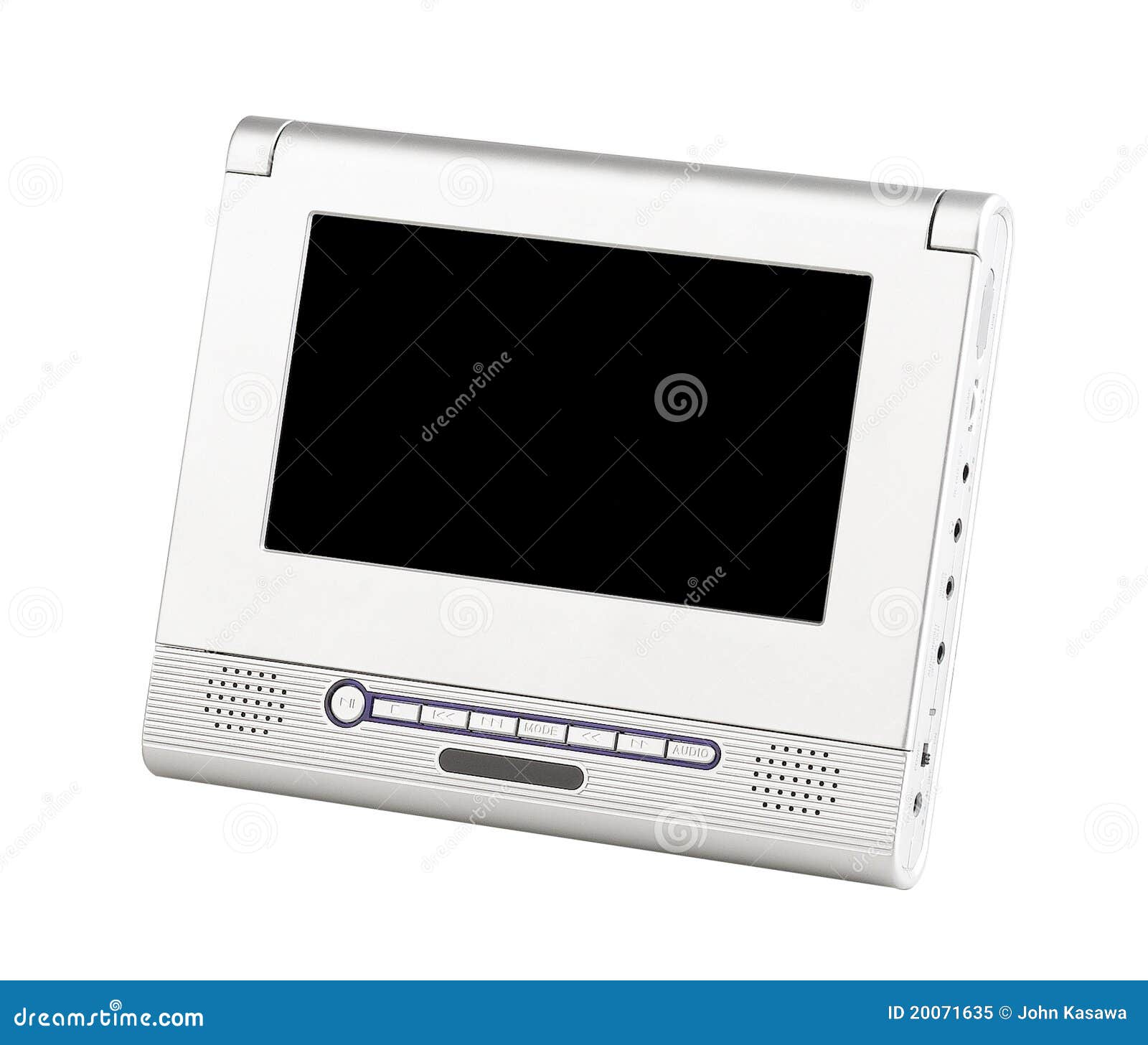 Mini DVD player stock image. Image of electronic, shiny - 20071635