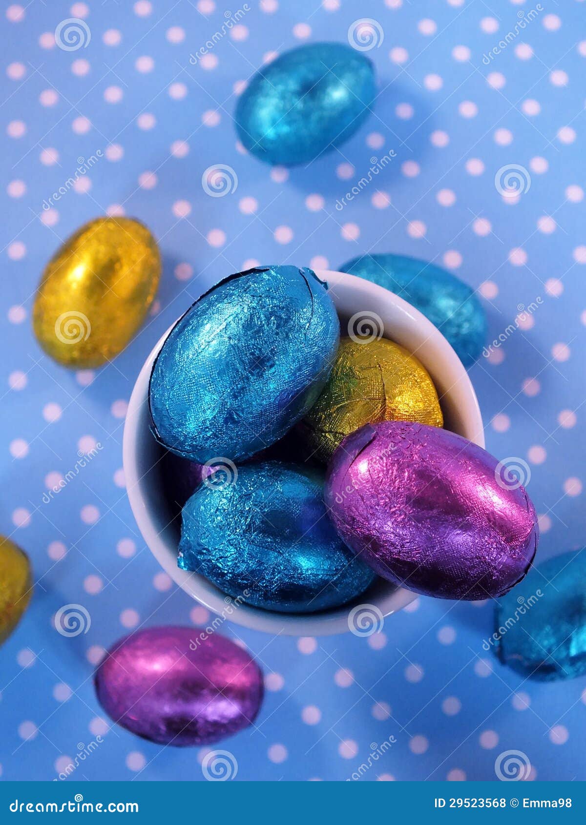 Mini Easter eggs stock photo. Image of crazy, decorated - 29523568