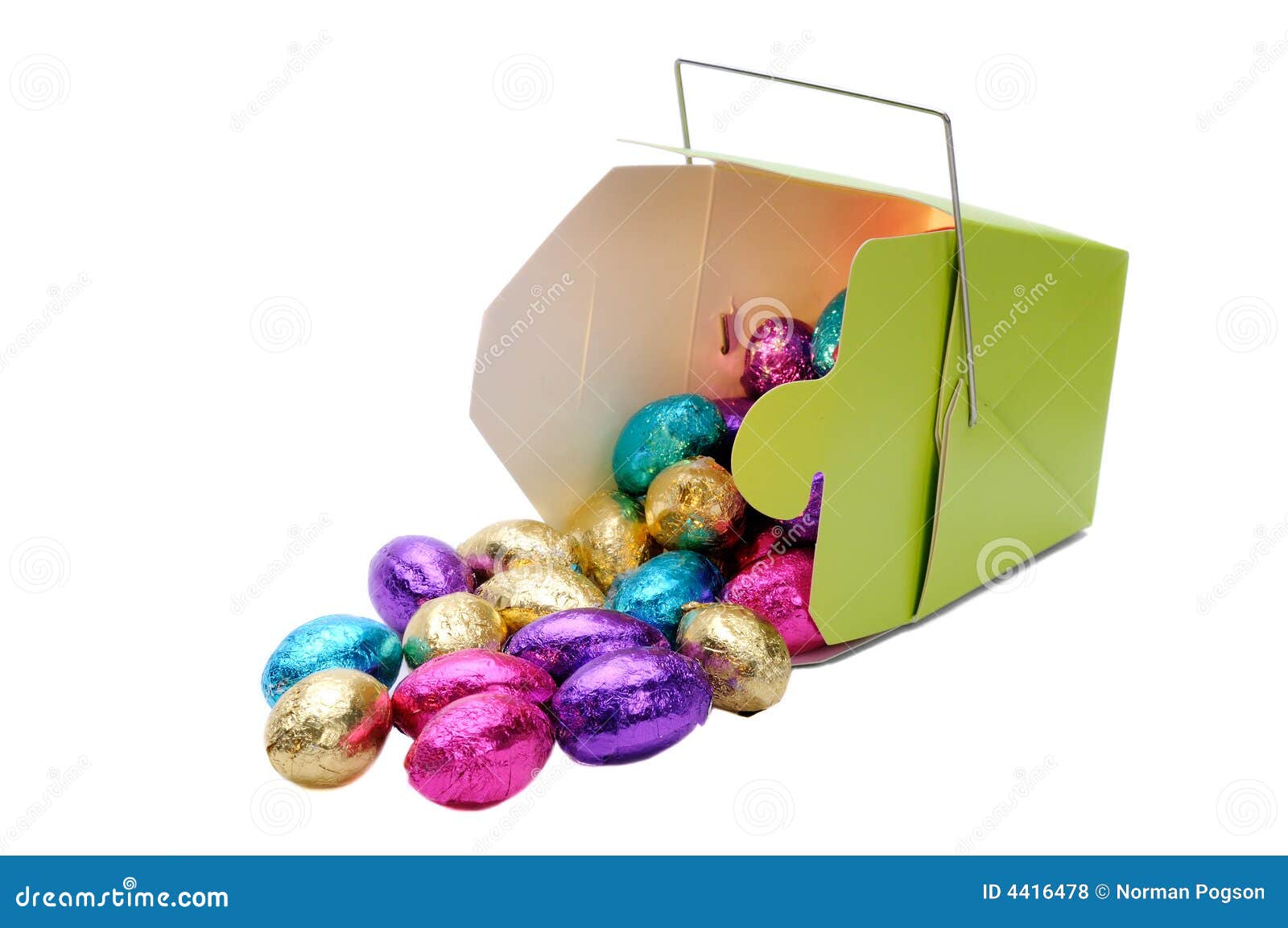 Mini Easter Eggs stock photo. Image of color, colorful - 4416478