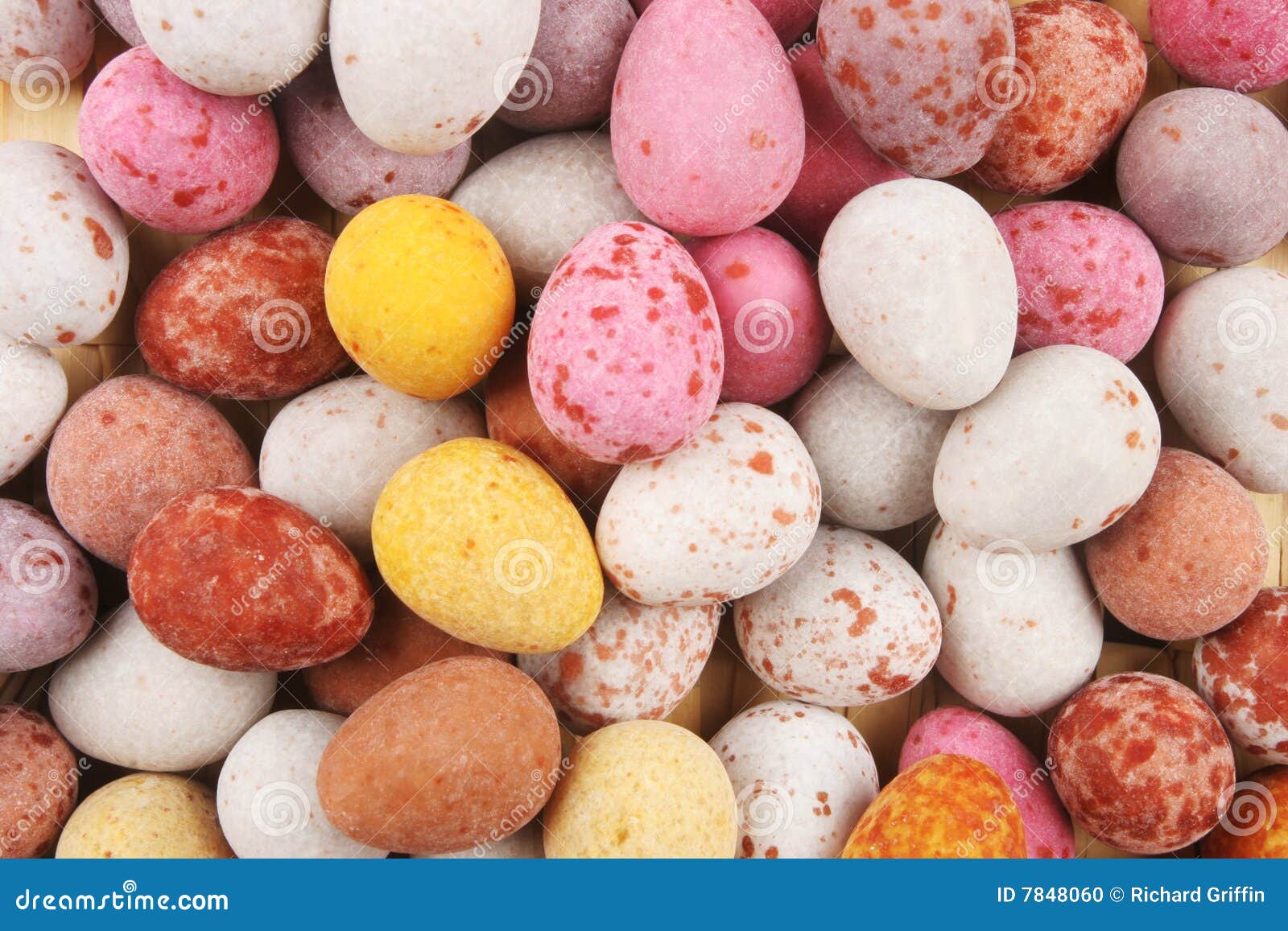 Mini Easter eggs stock photo. Image of sweet, mottled - 7848060