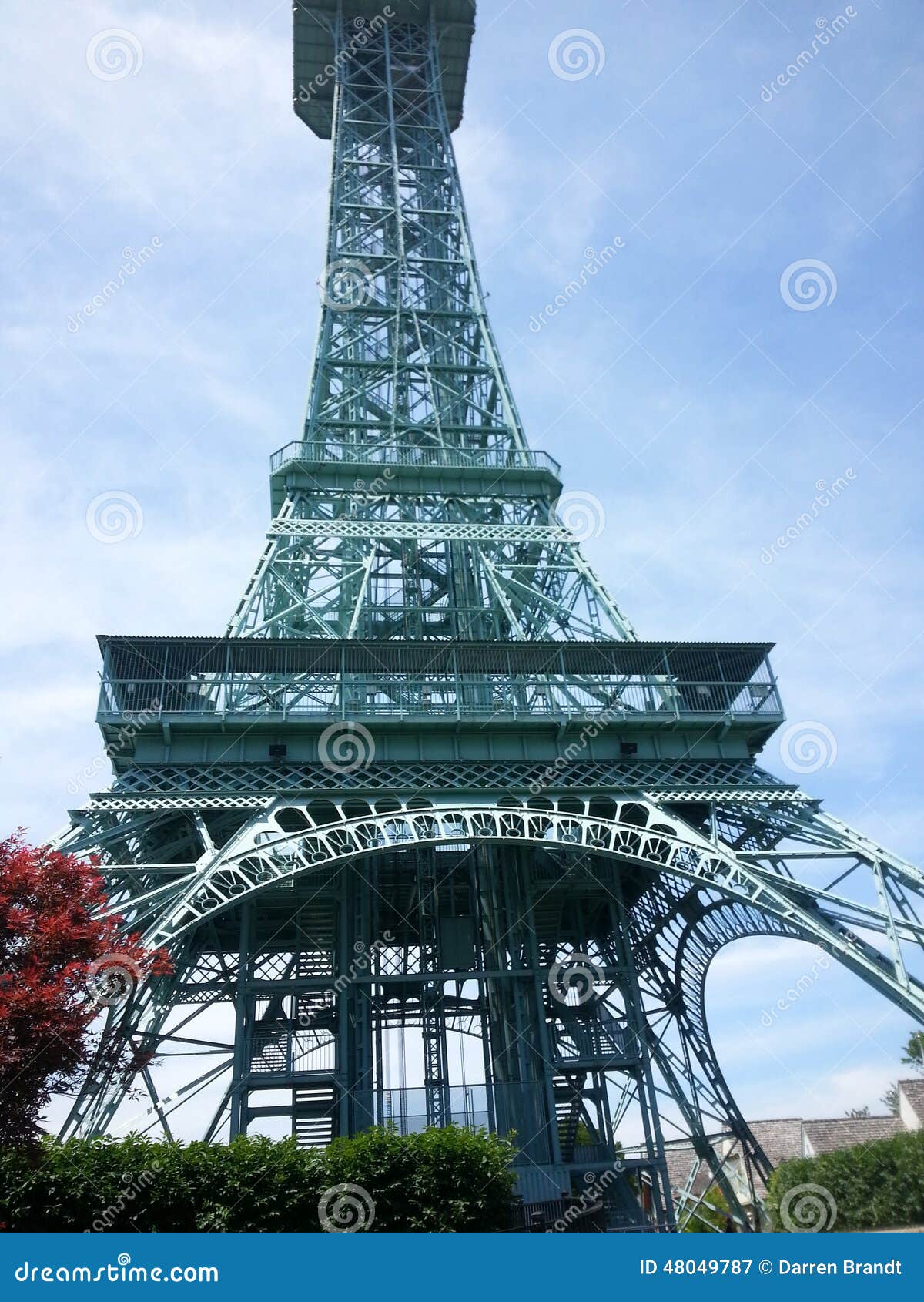 Mini Eiffel tower stock image. Image of tower, mini, miniature - 48049787