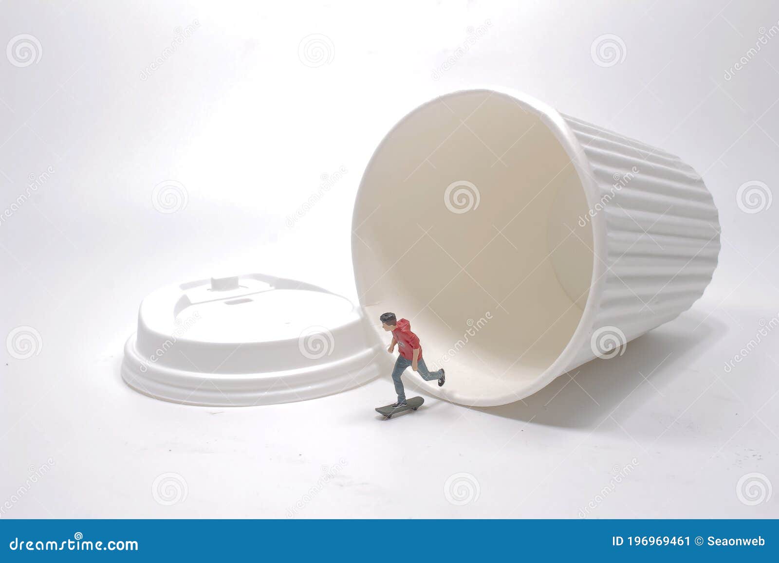 A Mini Figure Play the Skateboard on Board Stock Image - Image of ... A Mini Figure Play the Skateboard on Board Stock Image - Image of ...