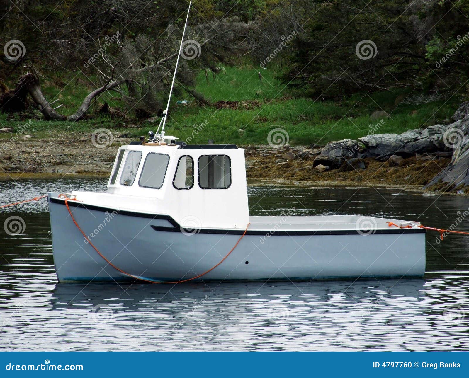 Mini fishing boat stock photo. Image of line, lunenburg - 4797760