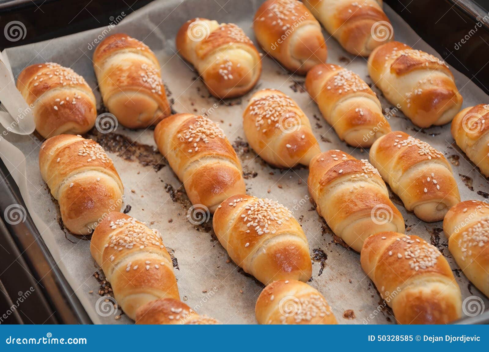 Mini- Giffel Med Ost Och Sesam Fotografering för Bildbyråer - Bild av ...