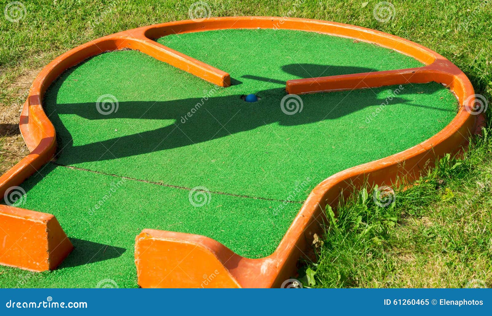 Mini golf concept stock image. Image of golf, artificial - 61260465