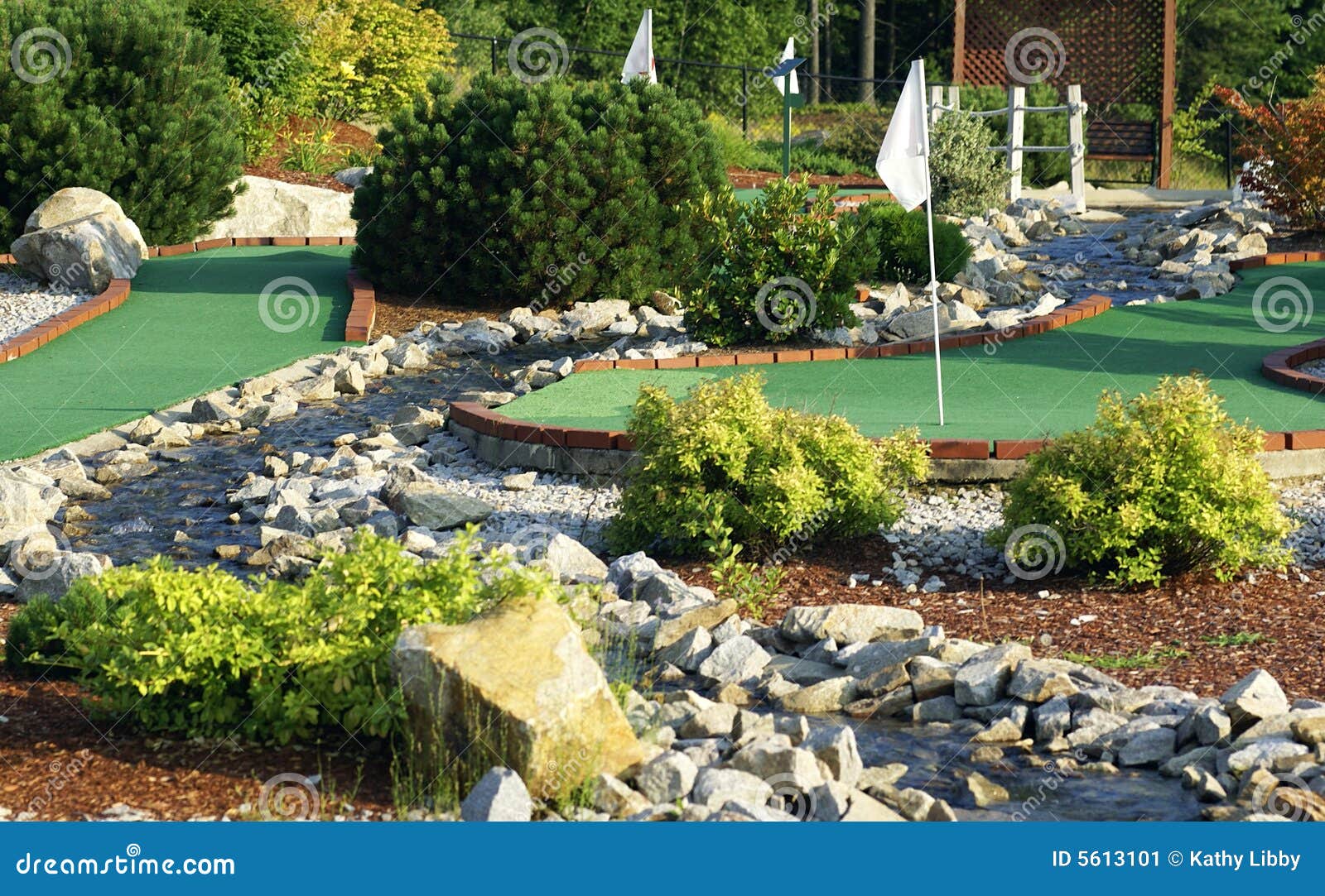 Mini Golf Course stock image. Image of leisure, club, turf - 5613101