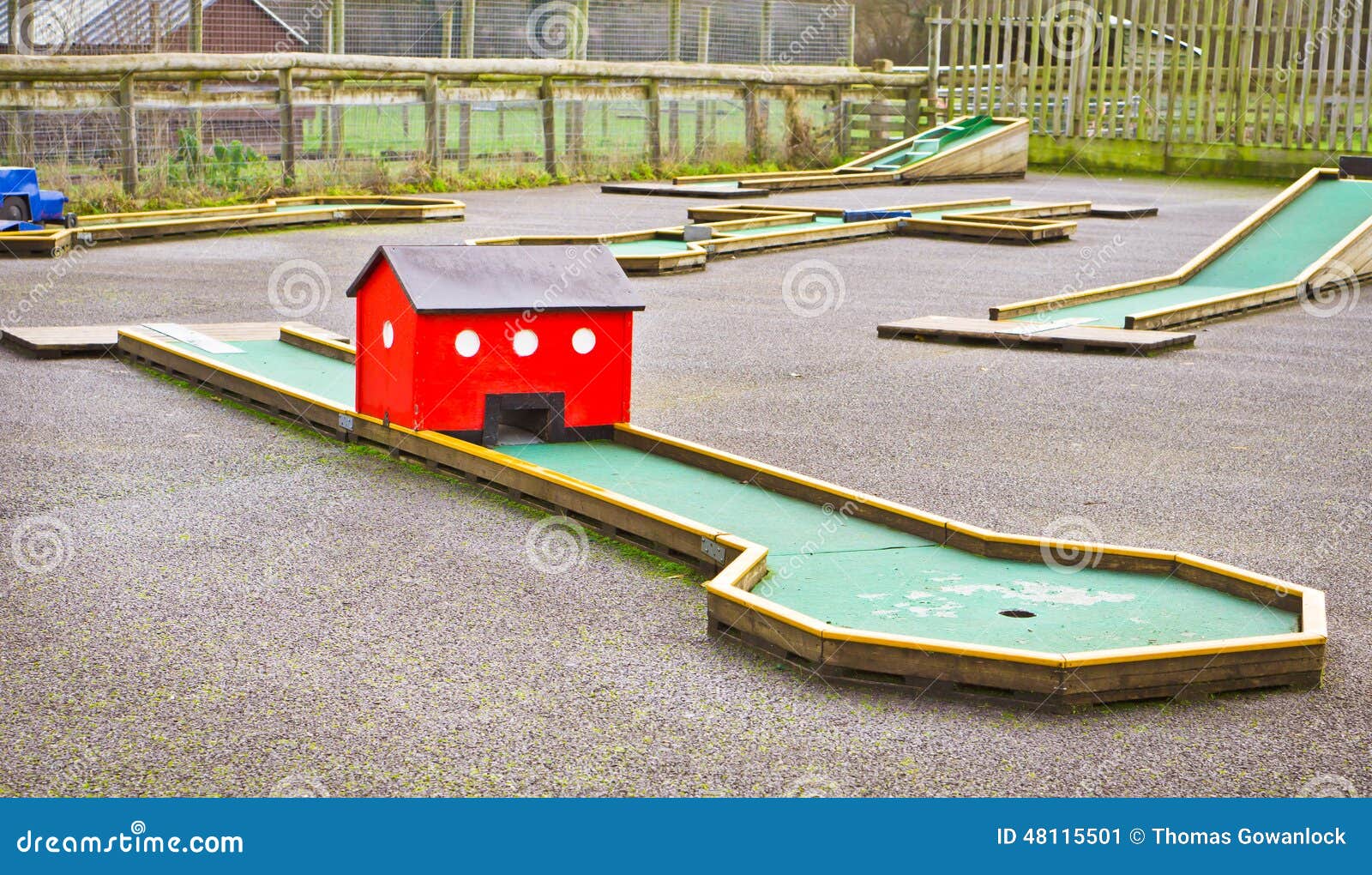 Mini golf stock image. Image of summer, empty, relax - 48115501