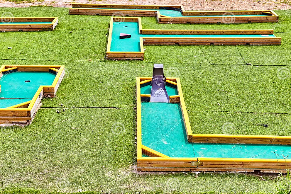 Mini-Golf stock photo. Image of lifestyle, outdoors, minigolf - 47906892