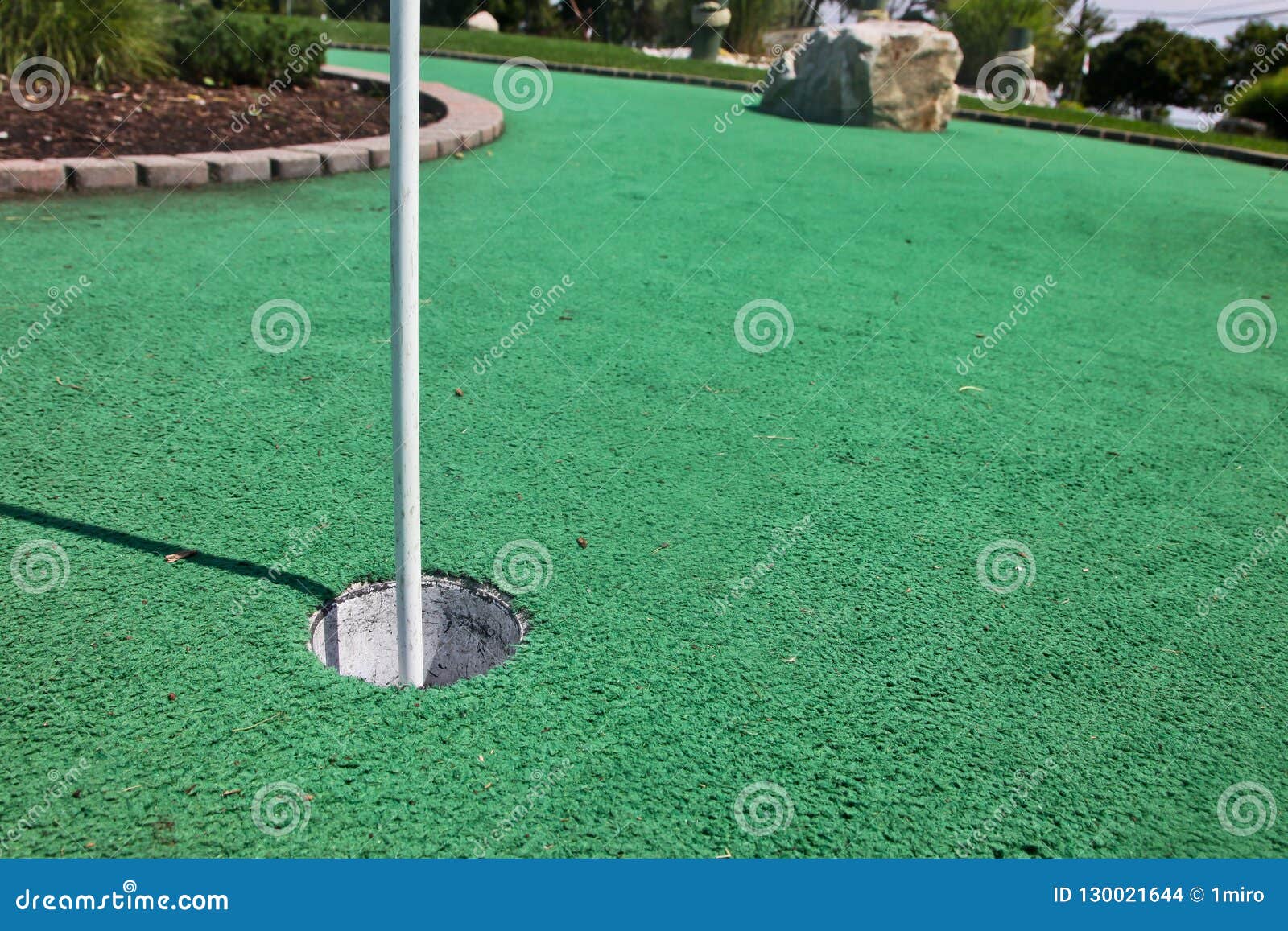Mini golf hole stock photo. Image of miniature, sport - 130021644