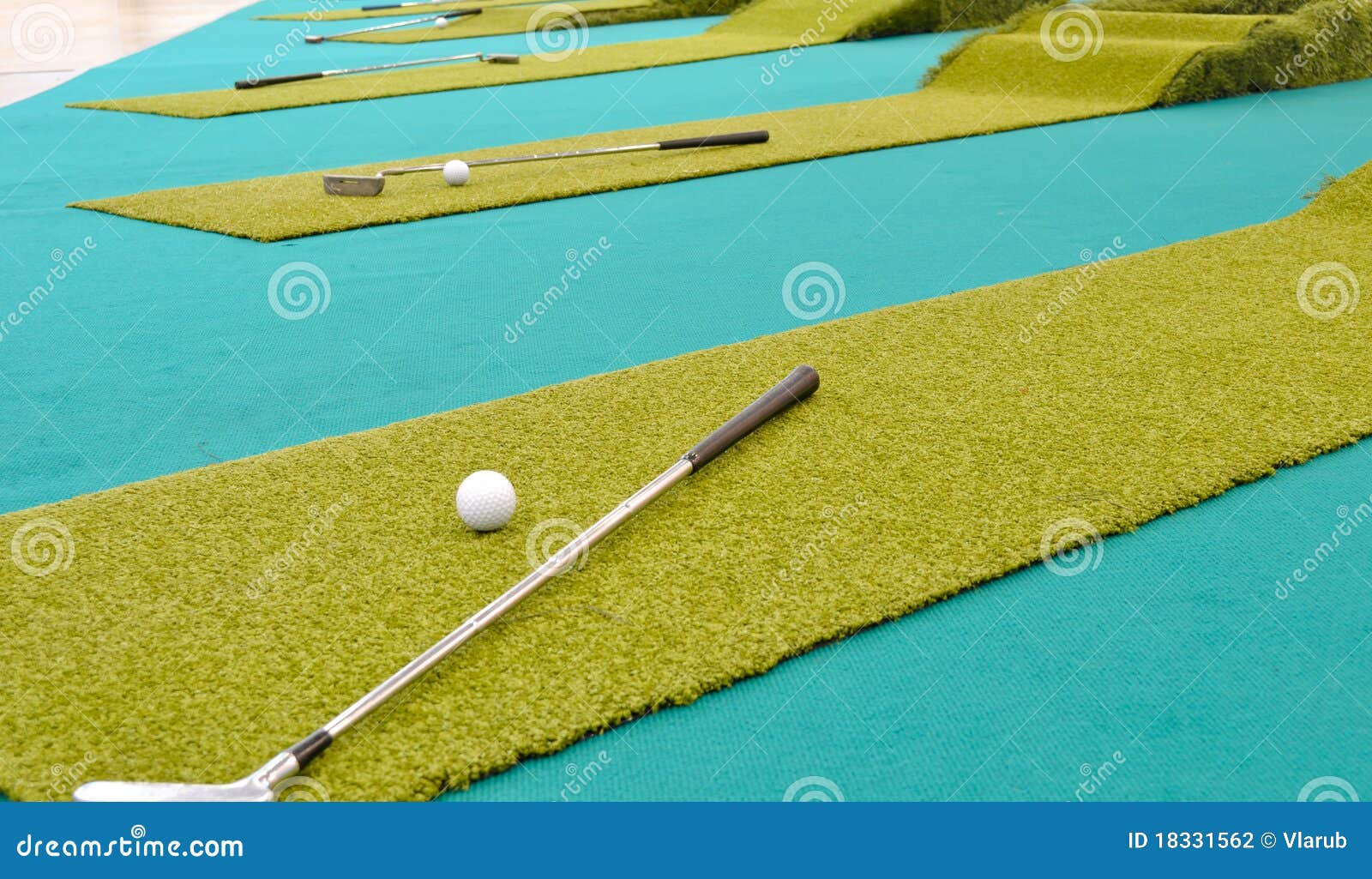 Mini golf inside interior stock photo. Image of competition - 18331562