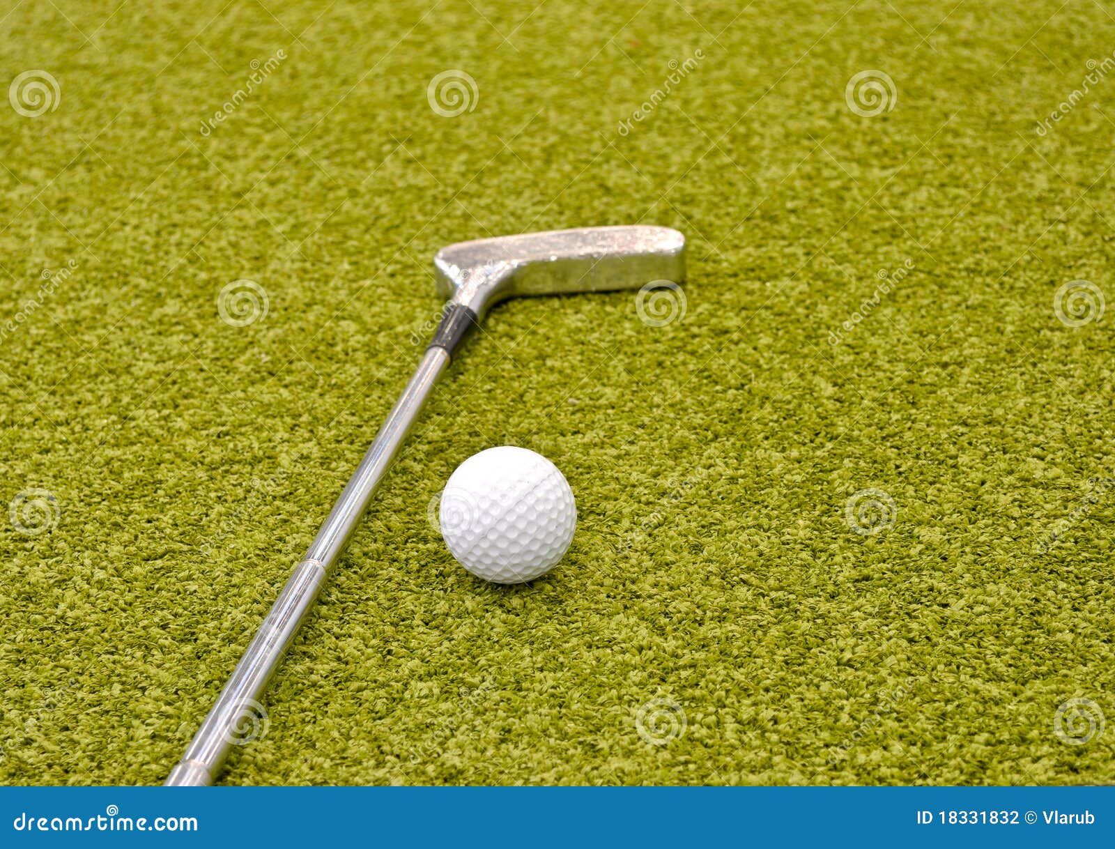 Mini golf inside interior stock photo. Image of ball - 18331832
