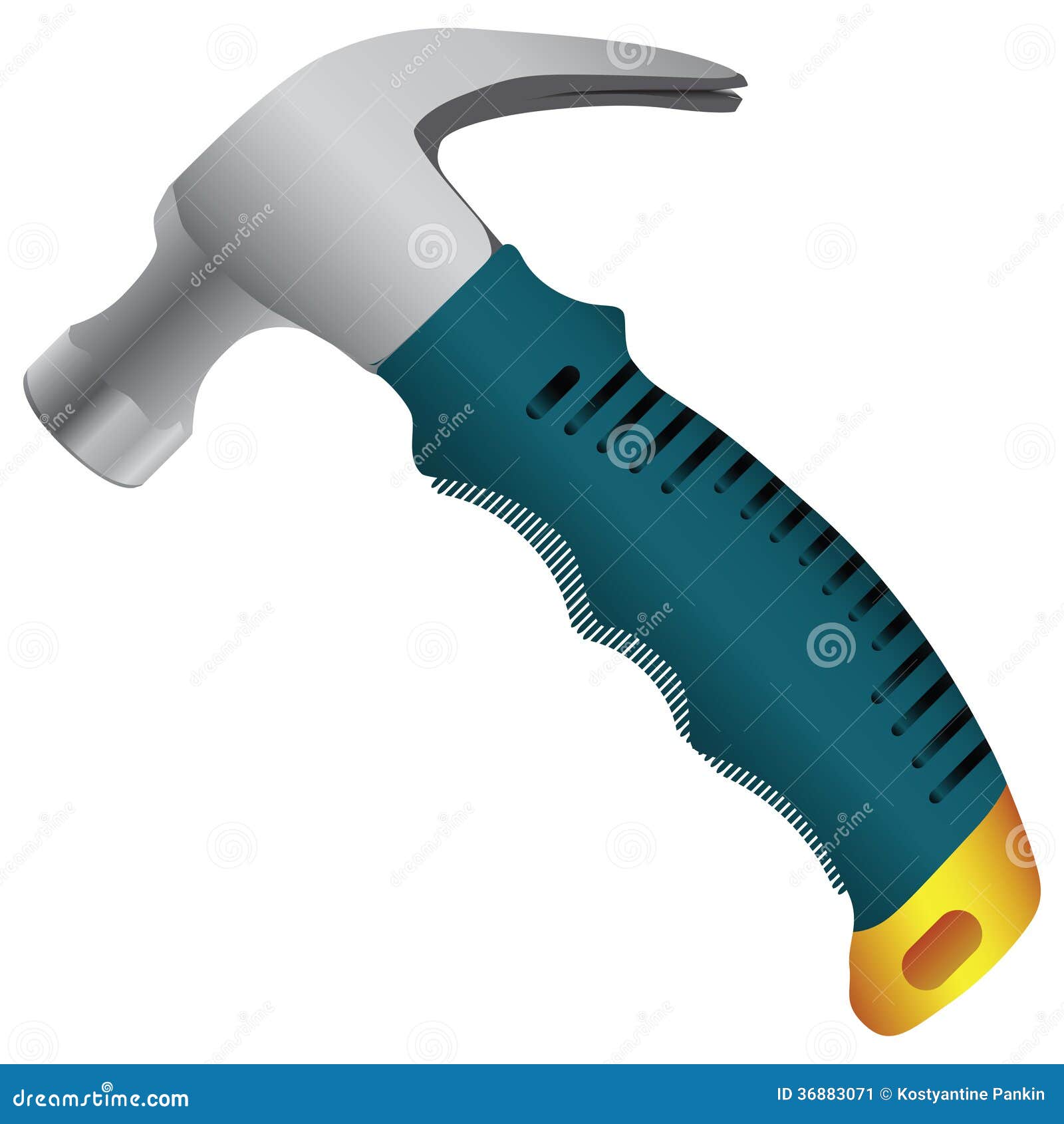 Mini Hammer stock vector. Illustration of renovation - 36883071