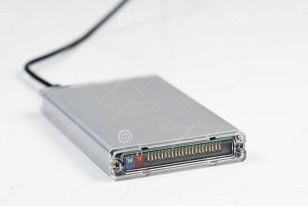 Mini Hard Drive imagem de stock. Imagem de computadores - 31171267