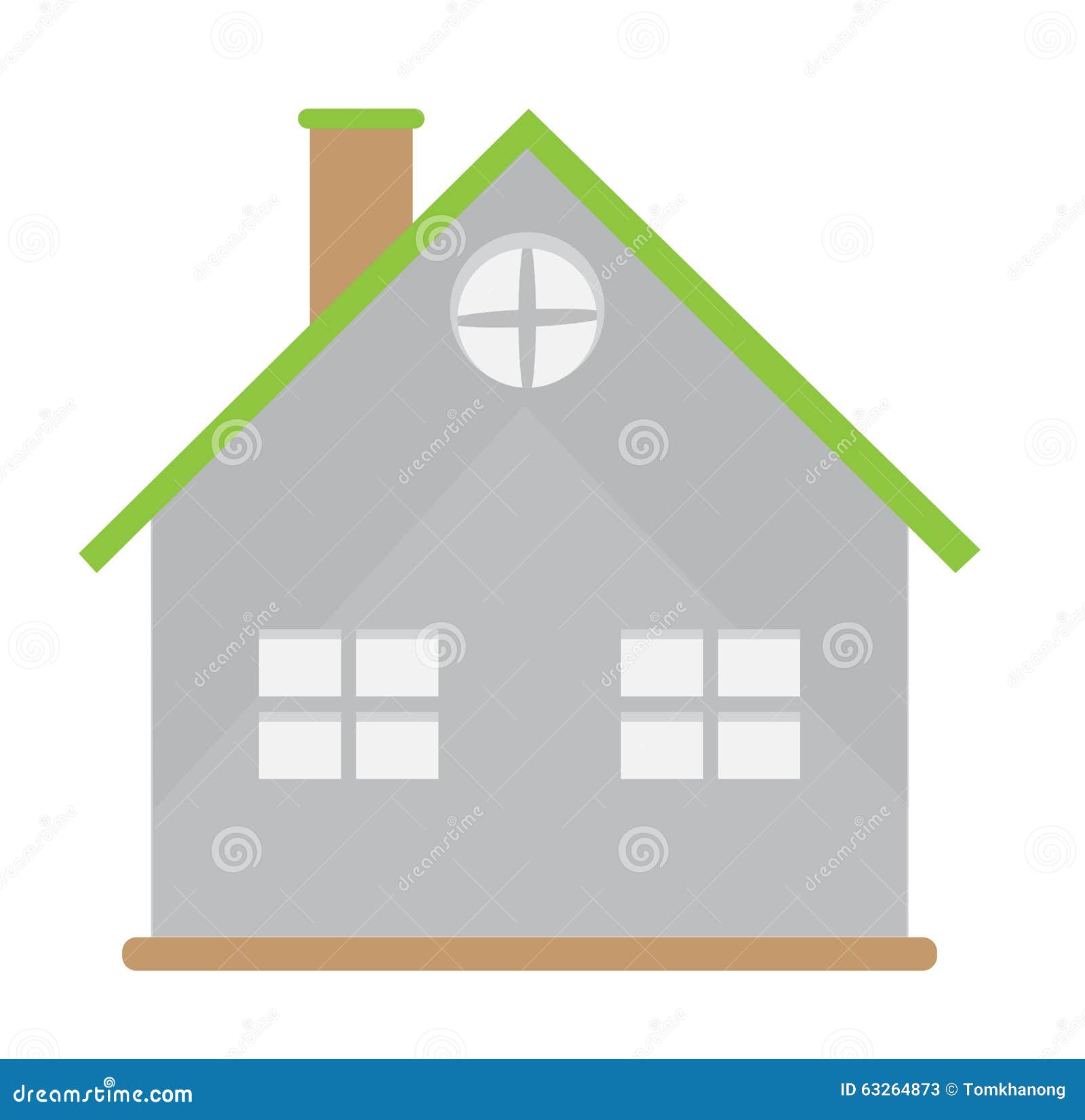Mini Home Ecology Home Concept Vector Design Stock Vector ...