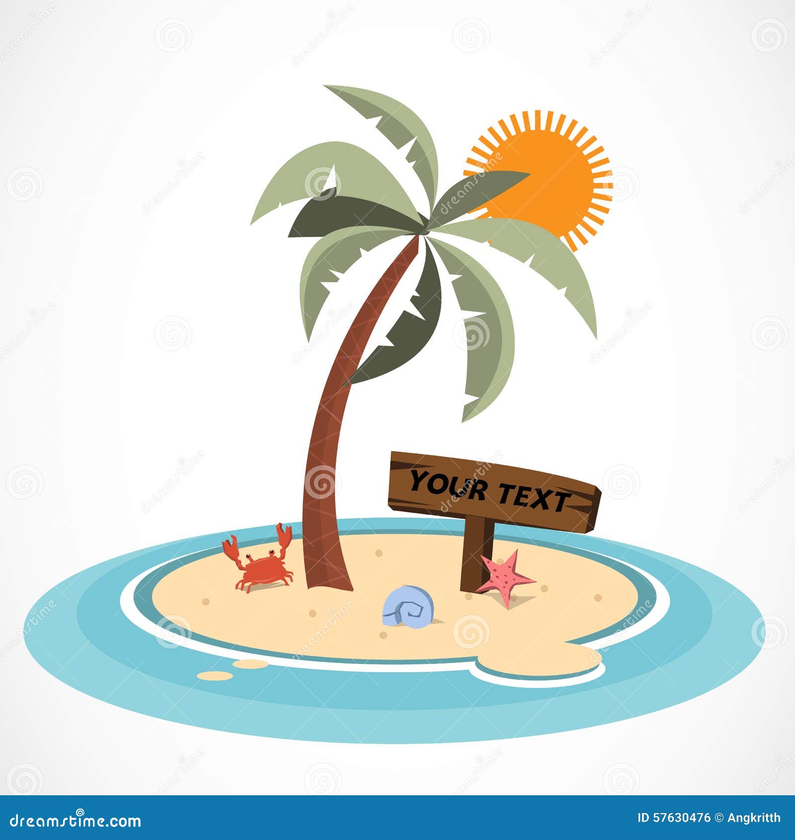 Mini Island Maps Vector Illustration | CartoonDealer.com #51865592
