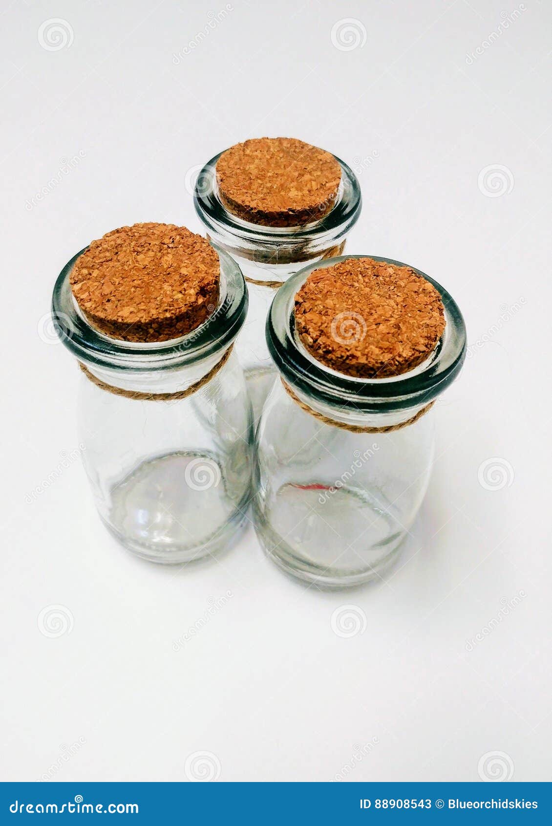 Mini jars stock image. Image of lids, closeup, mini, cork - 88908543
