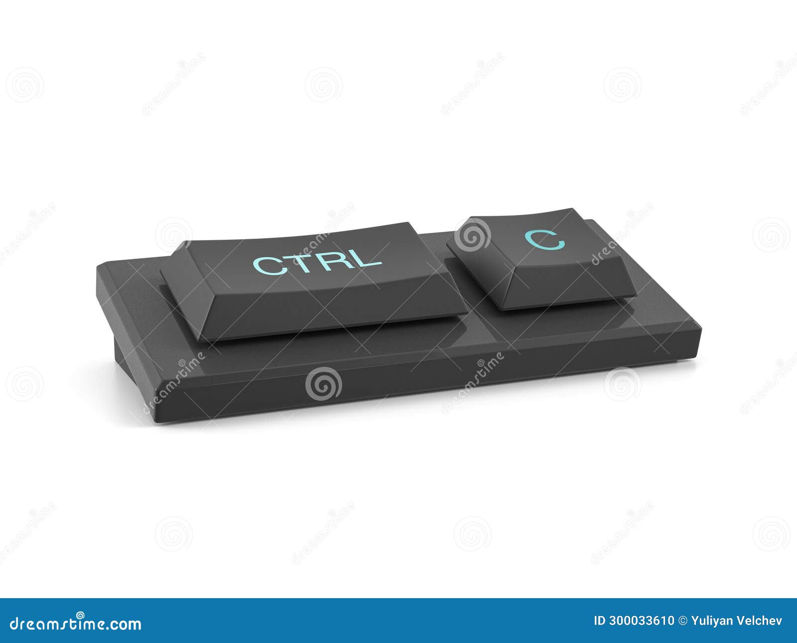 Mini keyboard ctrl C stock illustration. Illustration of button - 300033610