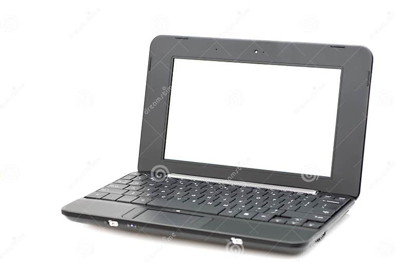 Mini laptop computer stock image. Image of ecommerce - 10524433